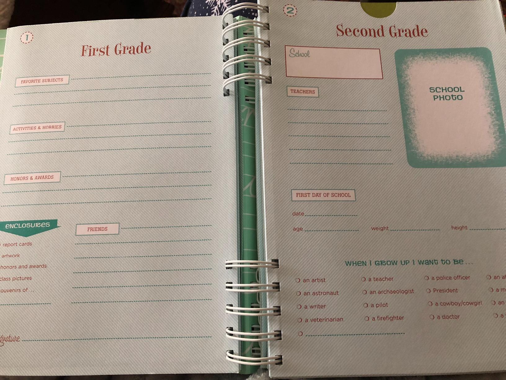 Amazon.com: School Years: A Family Keepsake of School Memories (Journal ...