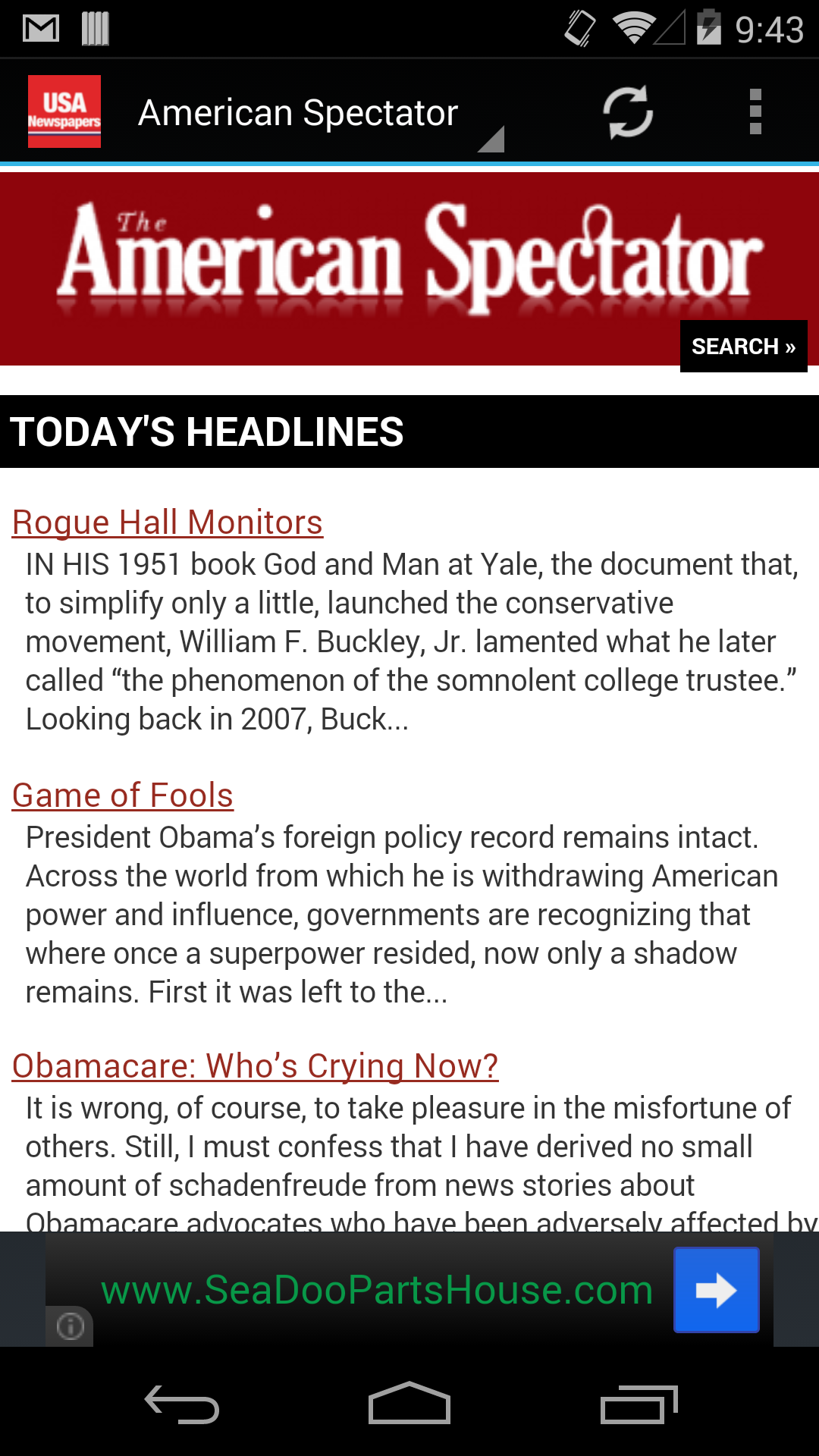 USA Newspapers - App on Amazon Appstore