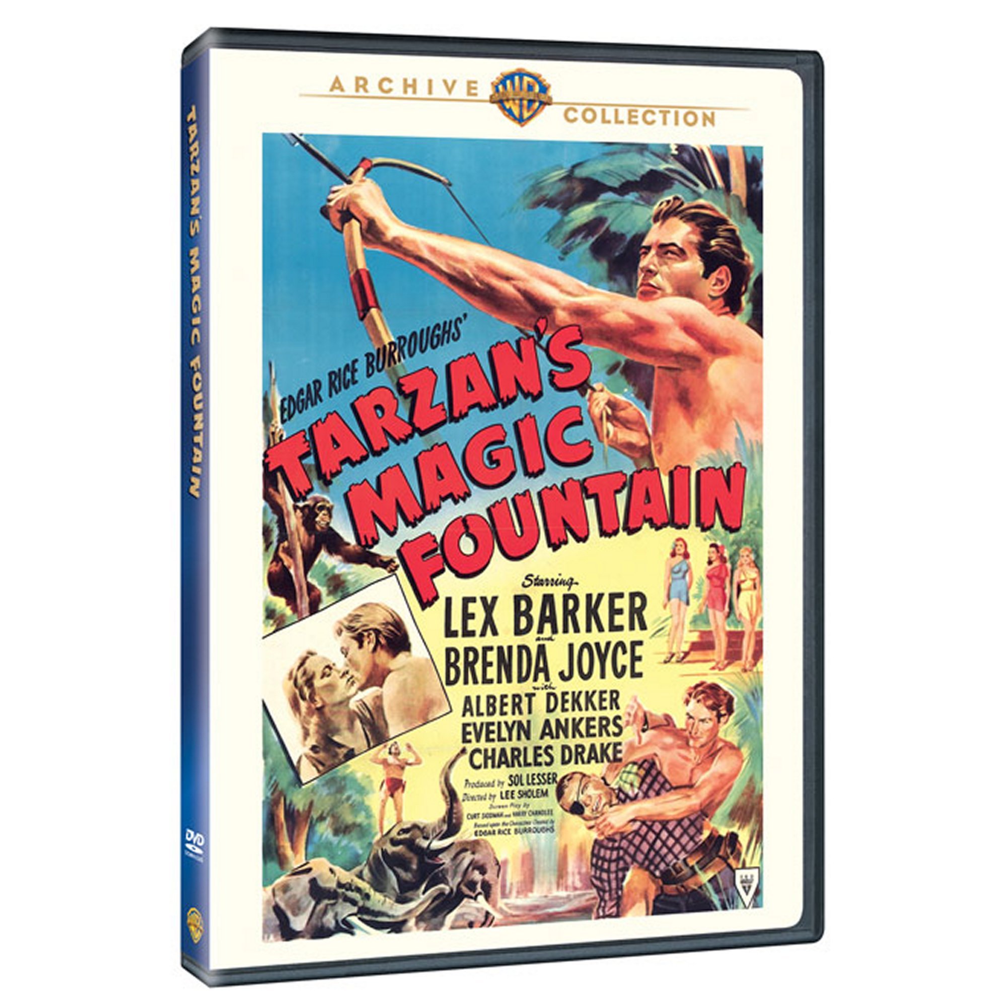 Lex Barker Tarzan Magic Fountain Tarzan's Magic Fountain – Filmy Na