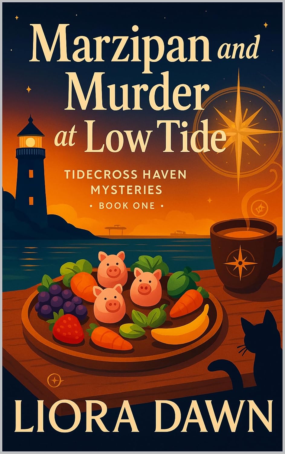 Marzipan and Murder at Low Tide: A North Sea paranormal cozy mystery ...