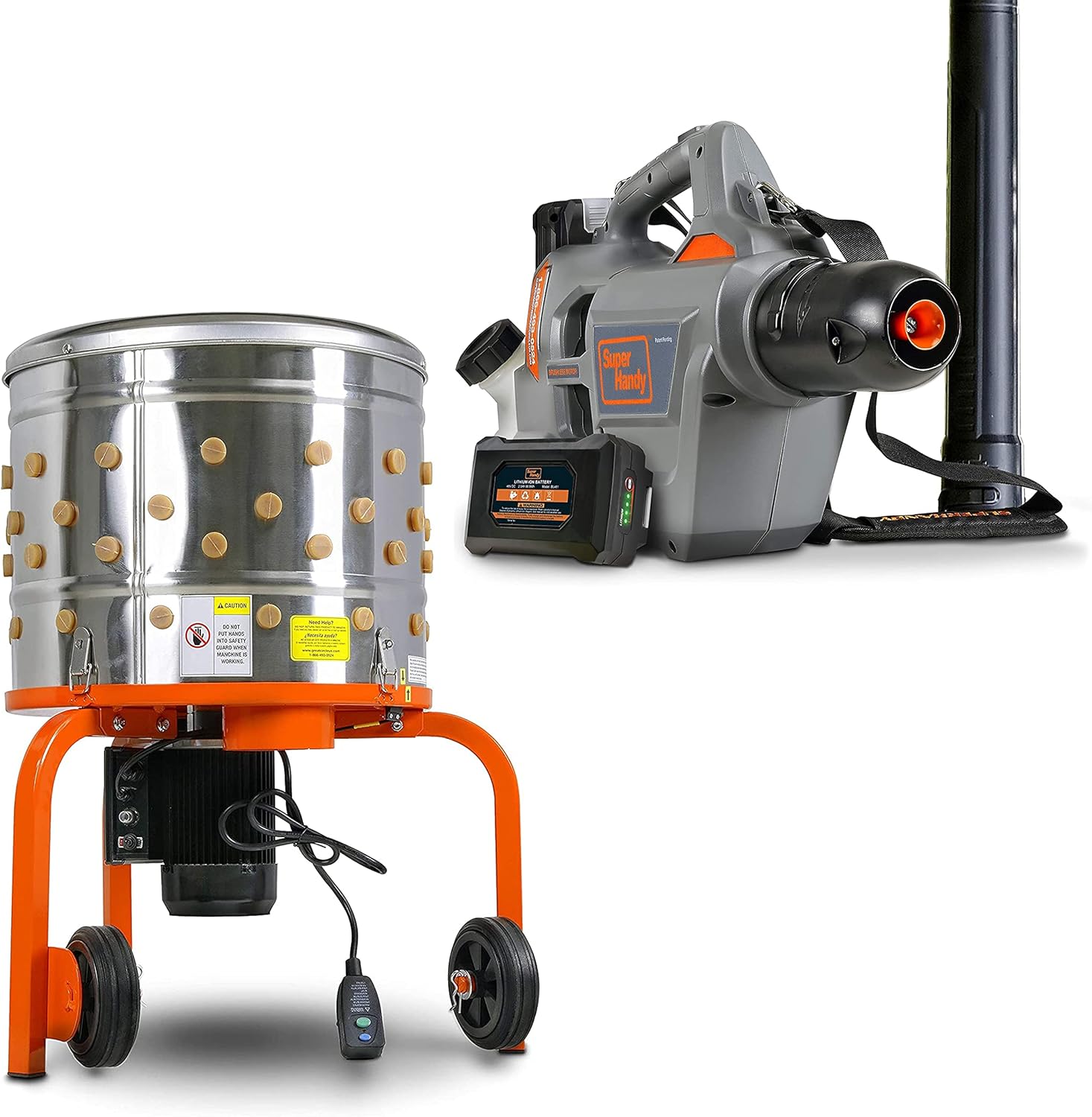 Amazon.com: SuperHandy Leaf Blower Disinfectant Fogger Machine Cordless ...