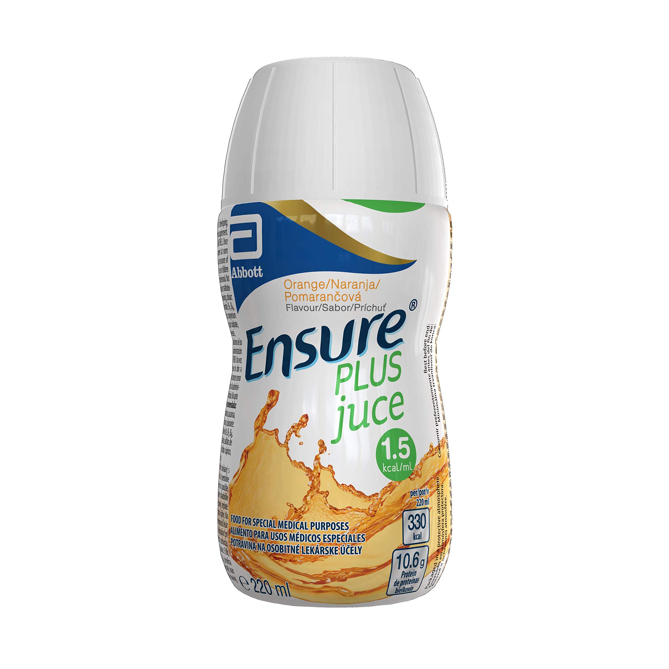 Ensure Plus Juice Nutritional Supplement Drink, Juice Style, Orange ...