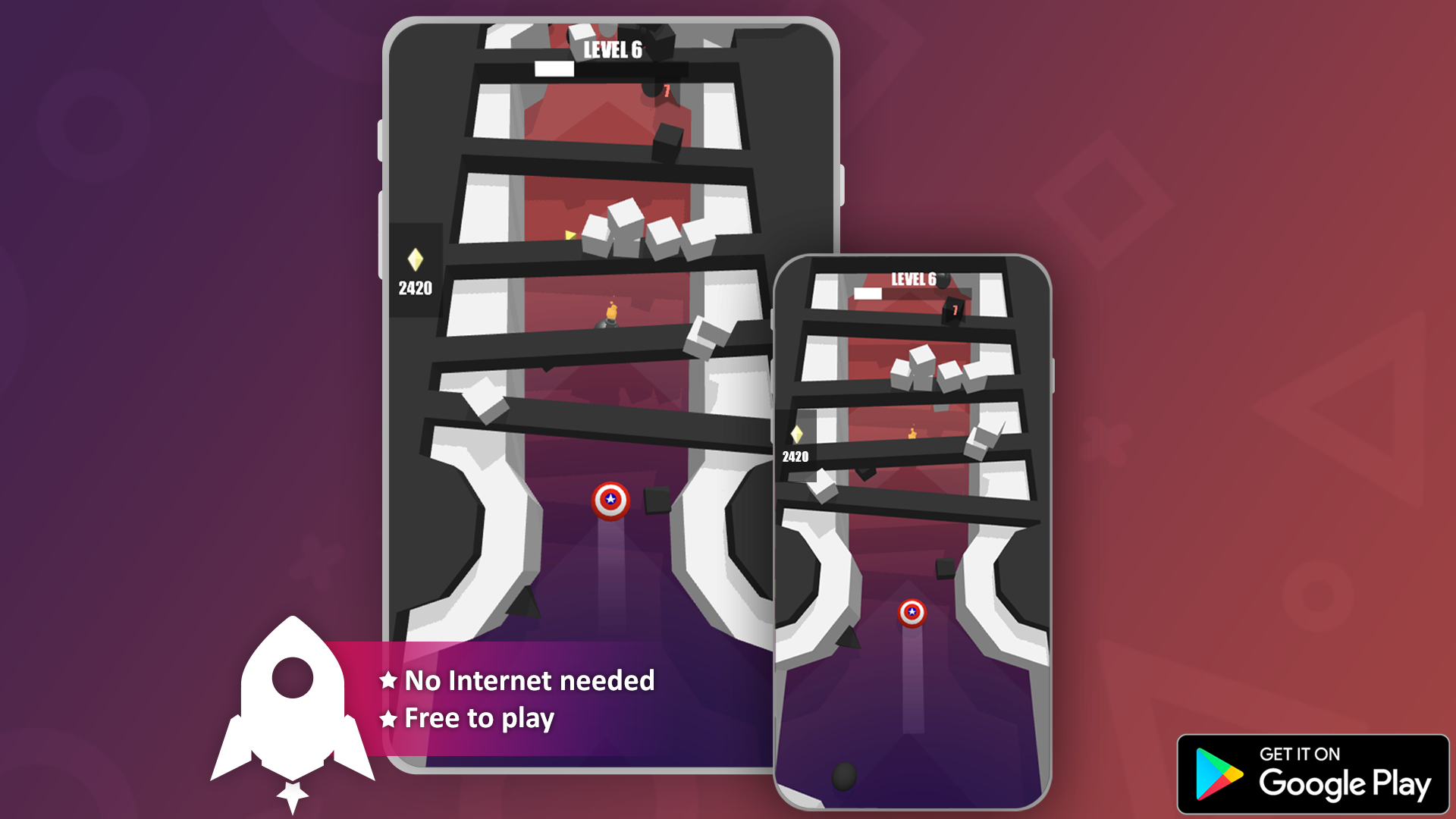 Drag Away - 3D Rolling game - App on Amazon Appstore