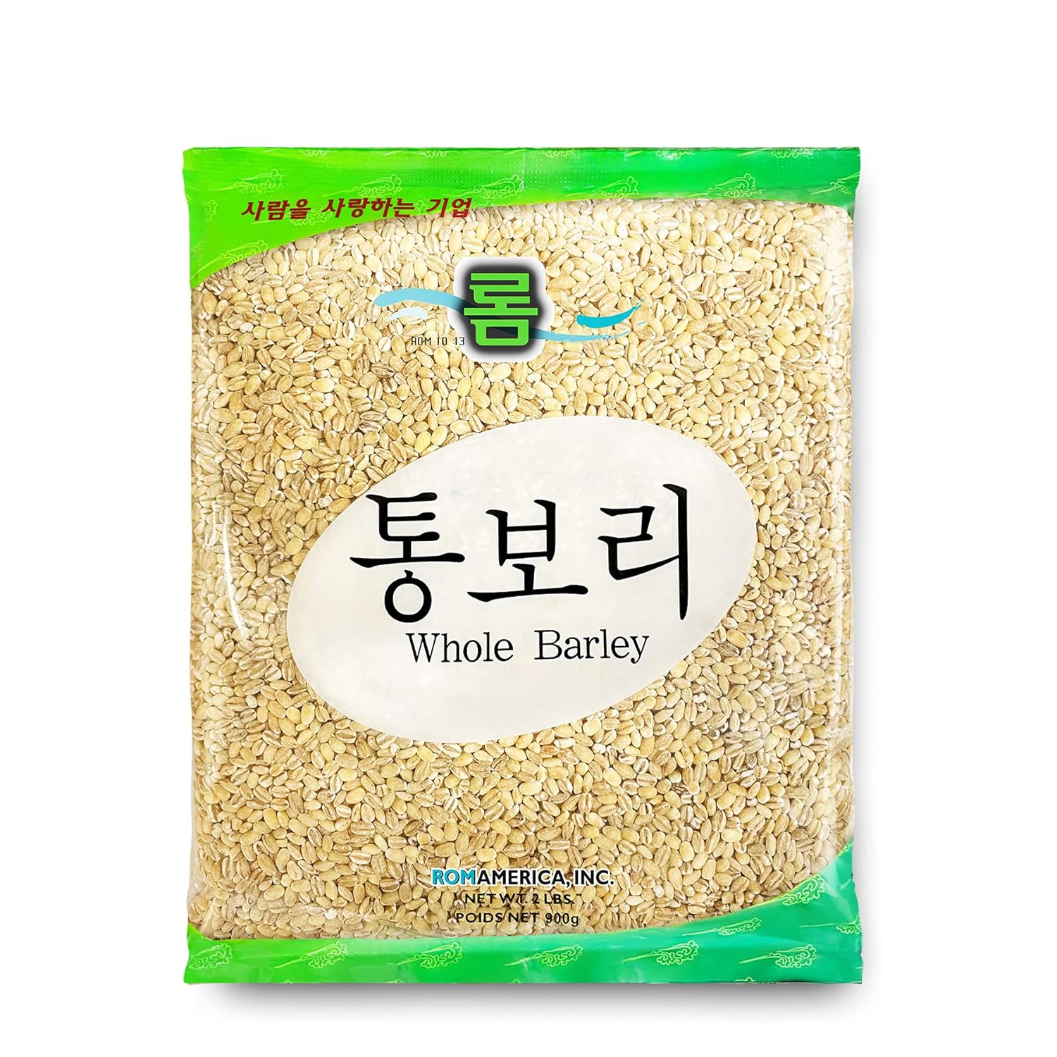 Amazon.com : ROM AMERICA Hulled Hulless Whole Barley - Premium ...
