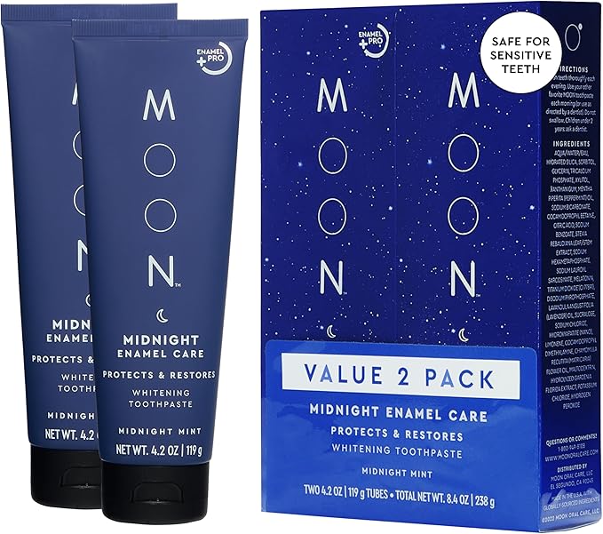 Amazon.com : MOON Teeth Whitening Toothpaste Without Fluoride ...