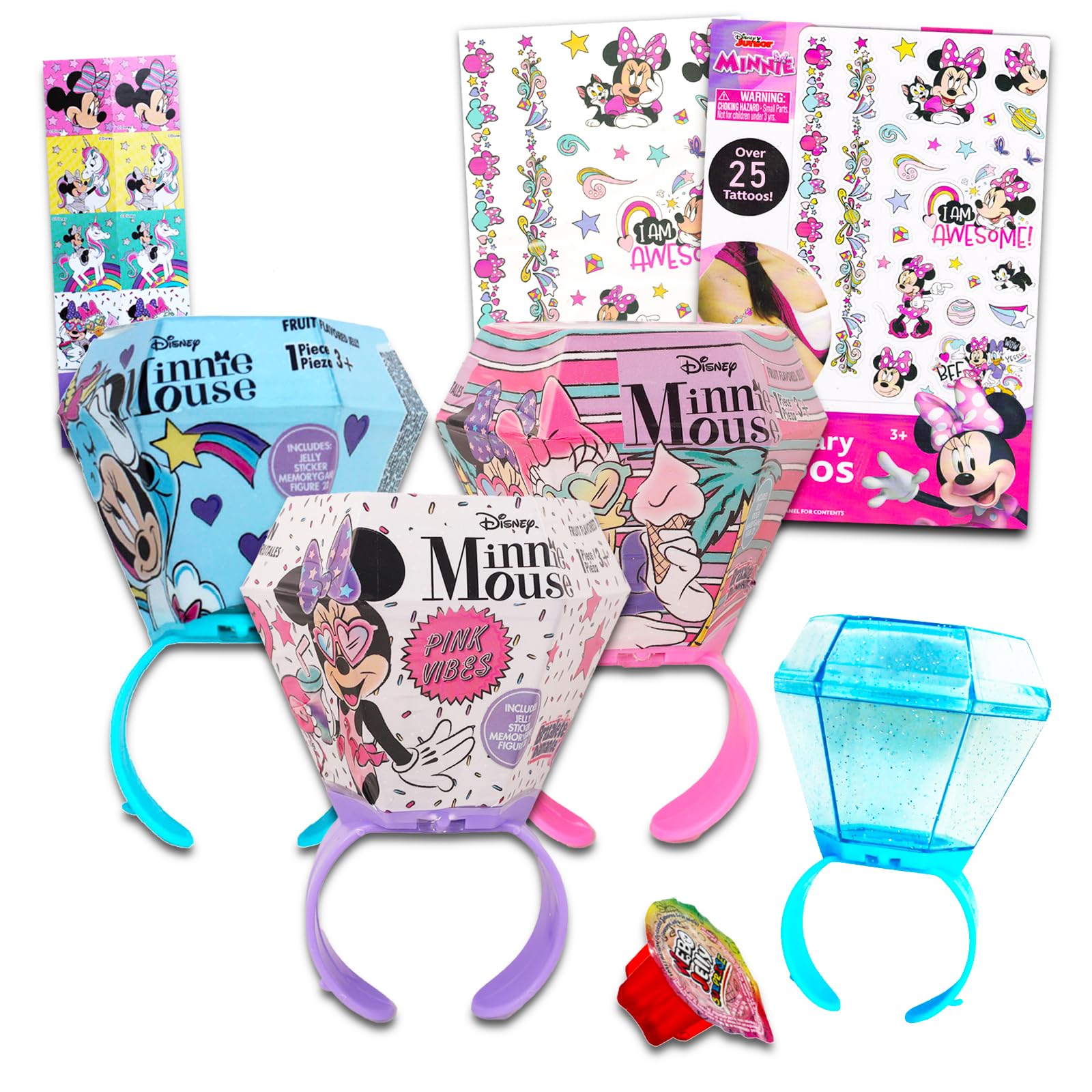 Amazon.com: Minnie Mouse Blind Bag Set - Bundle of 3 Minnie and Friends ...