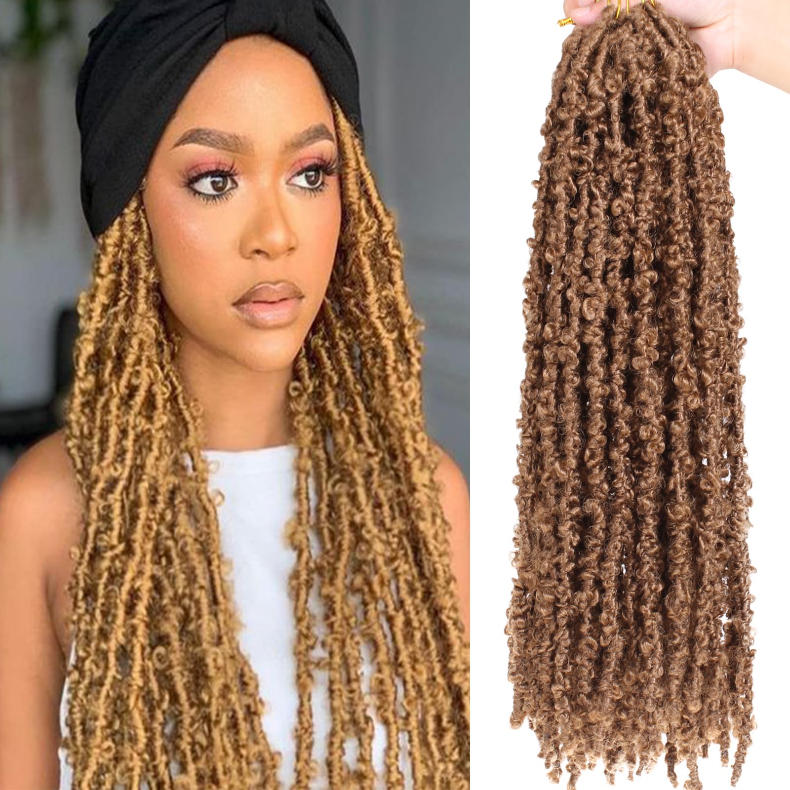 Snapklik.com : Butterfly Locs Crochet Hair 24 Inch 6 Packs Pre-Twisted ...