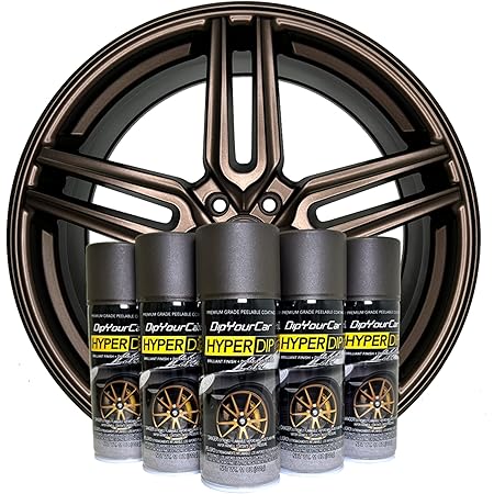 Amazon.com: DipYourCar HyperDip Wheel Paint Kit, DIY Set of Rim Paint ...