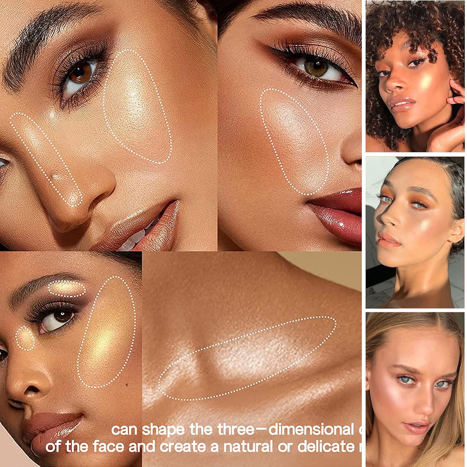 Contour Beauty Wand Face Sculpting Shading Matte Blush Highlighter ...