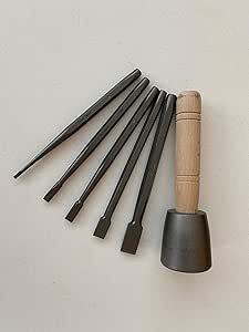 Southern Stone Italian Tungsten Tipped Stone Carving Chisel Set ...