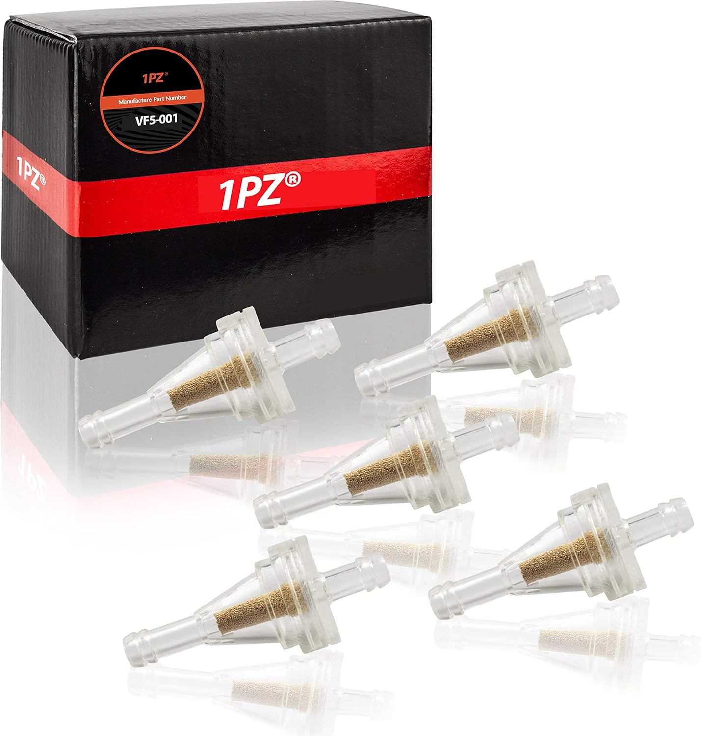 Amazon.com: (VF05) UMPARTS Clear Motorcycle ATV Scooter Fuel Gas Small ...