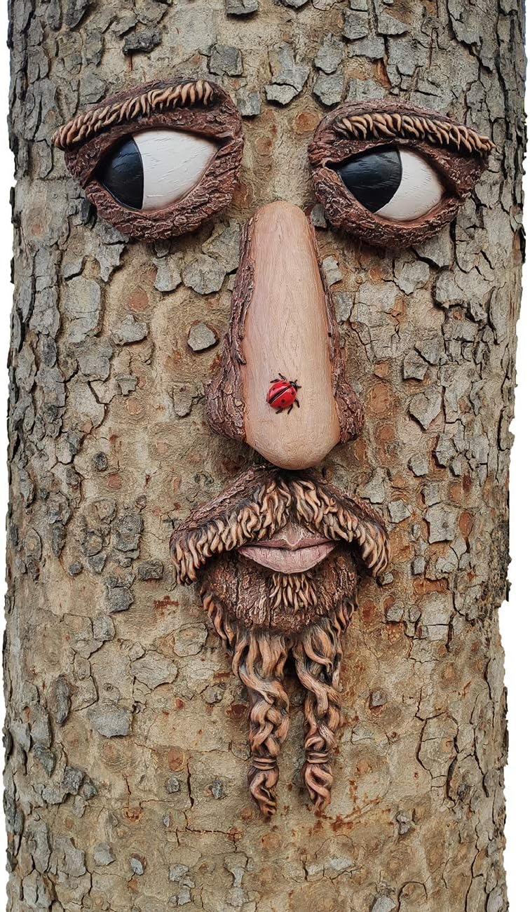 Amazon.com: Glorison Tree Faces Decor Outdoor - 12 x 24 Inches Mounting ...