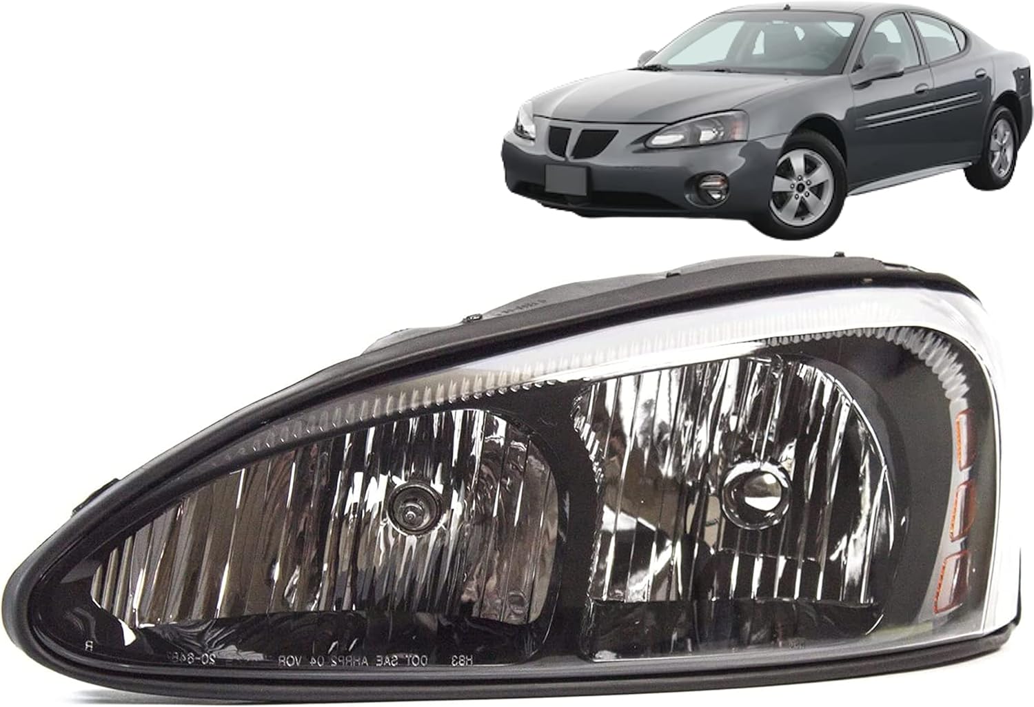 Amazon.com: ALLIGATOR AUTO LIGHTS Headlight Replacement For Pontiac ...