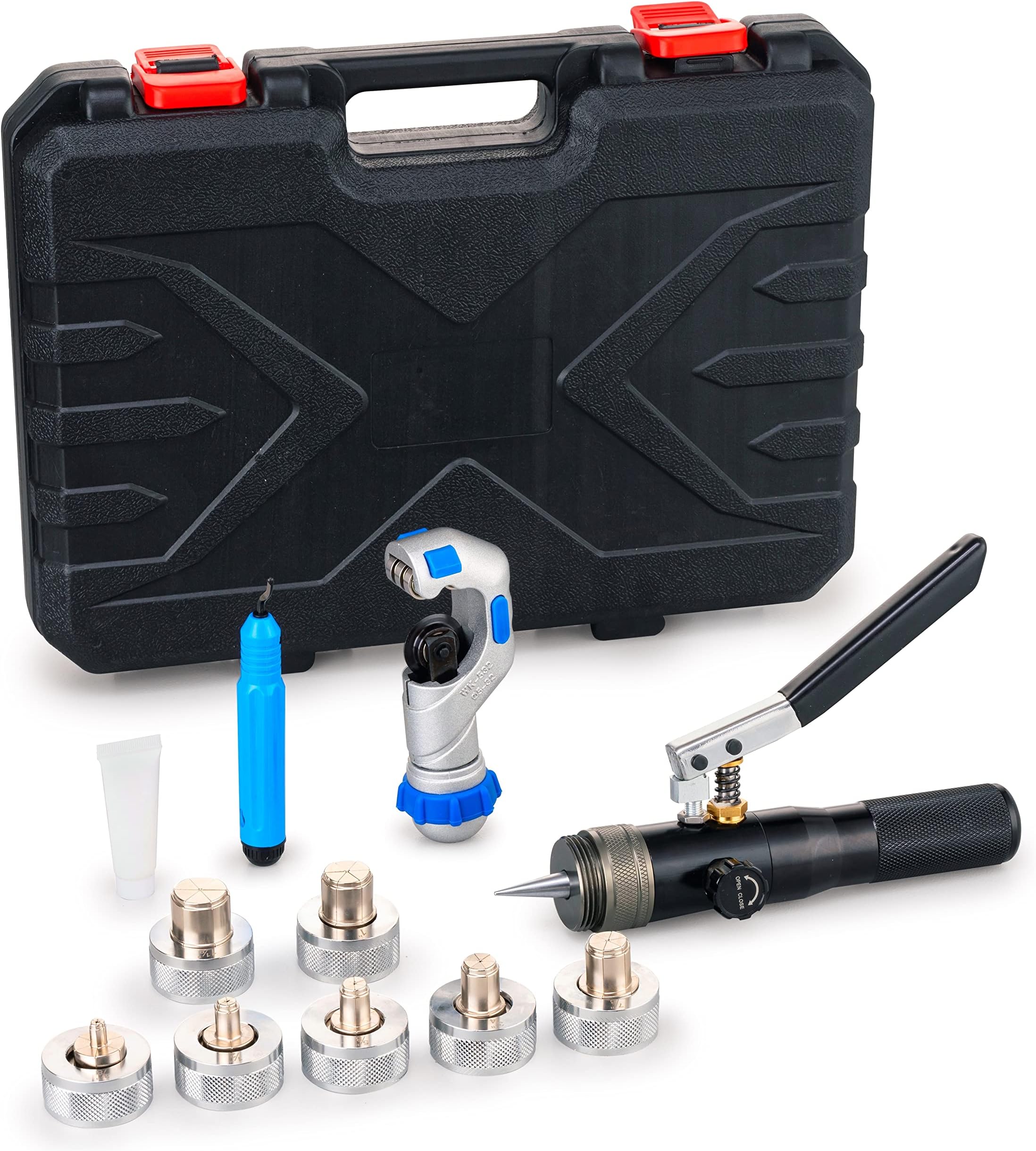 REDLOONG HVAC Hydraulic SWAGING tool kit for copper tubing Expanding 3/ ...