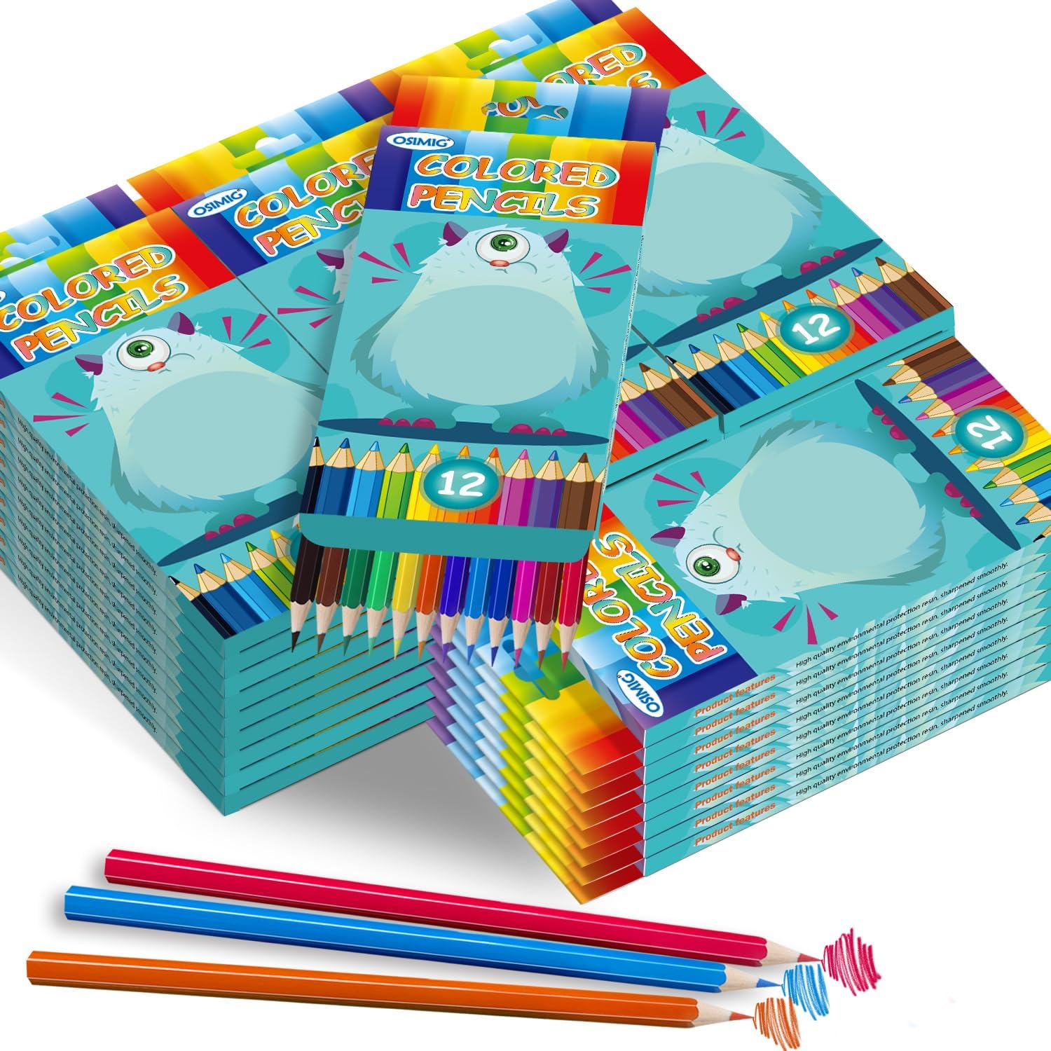 Colored Pencils Bulk Classroom Harloon Colored Pencils Bulk Pre ...