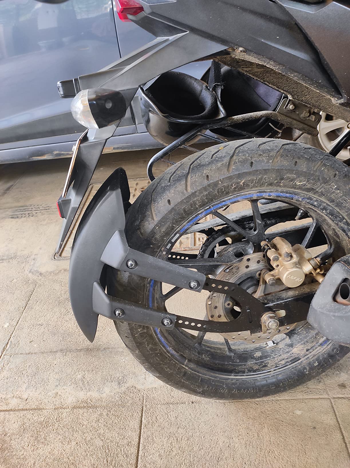 PA Rear Tyre Guard Universal for All Bikes : Amazon.in: Car & Motorbike