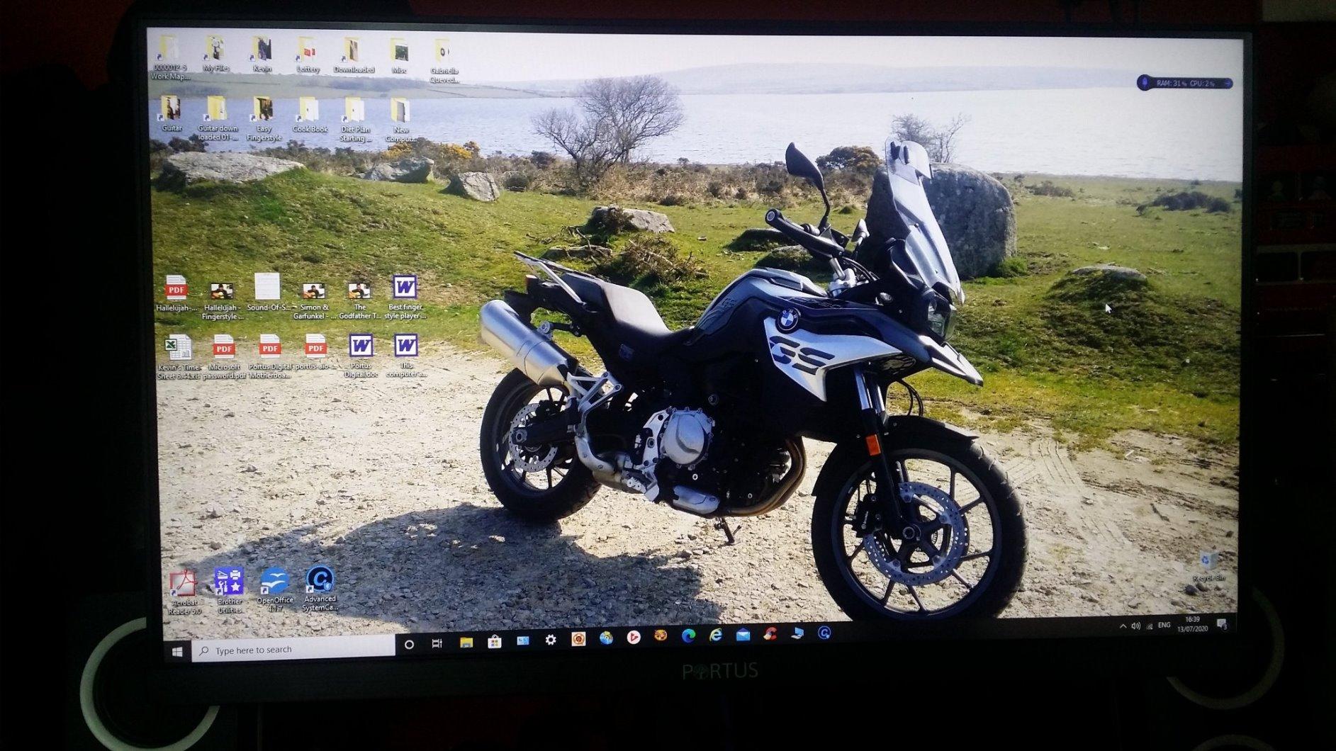 PORTUS PRO AIO-101 24" FULL HD ROTATABLE All-in-One Desktop PC, Intel 6 ...