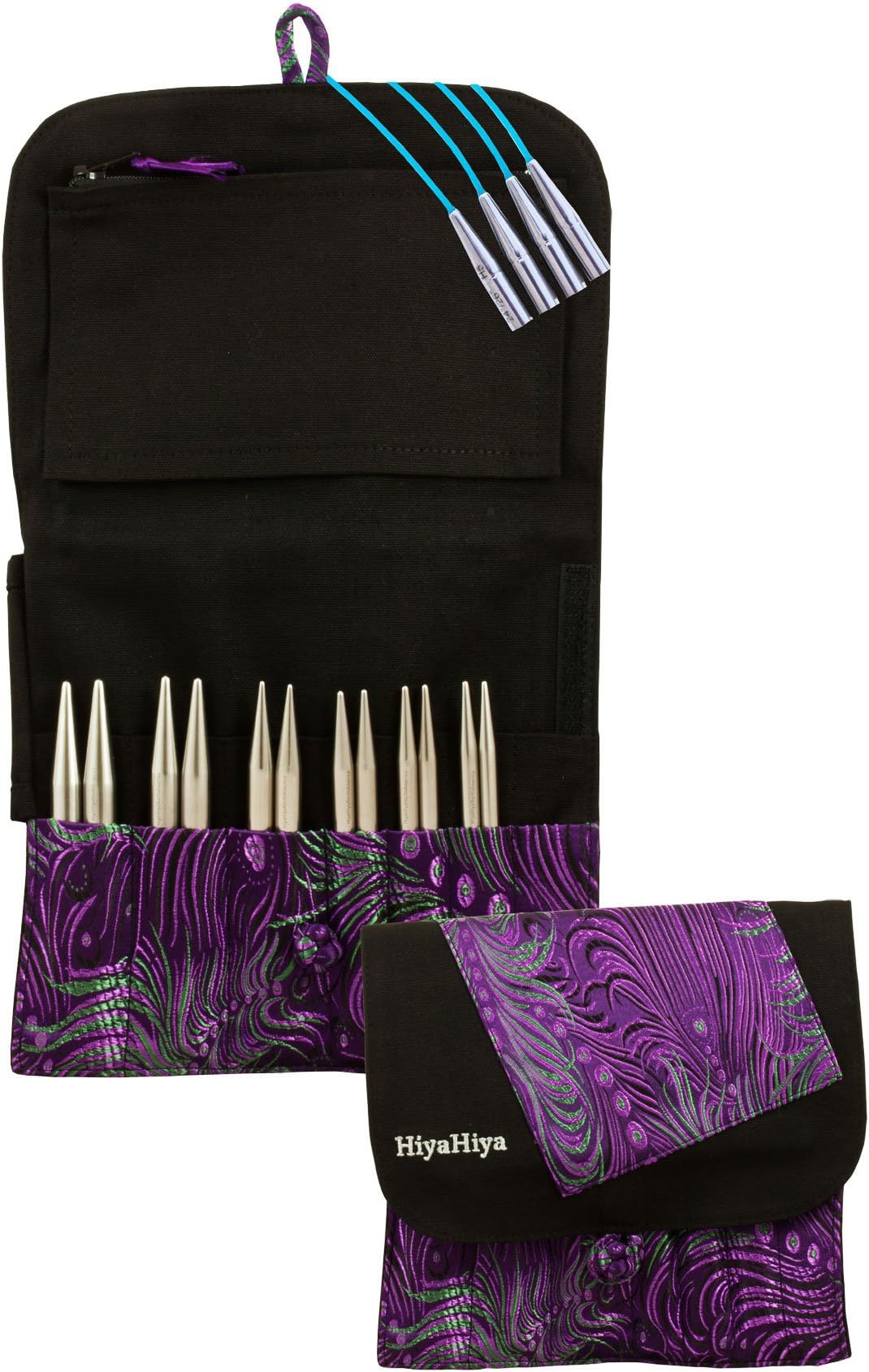 Amazon.com: Hiya Hiya Steel Interchangeable Knitting Needles, Small ...