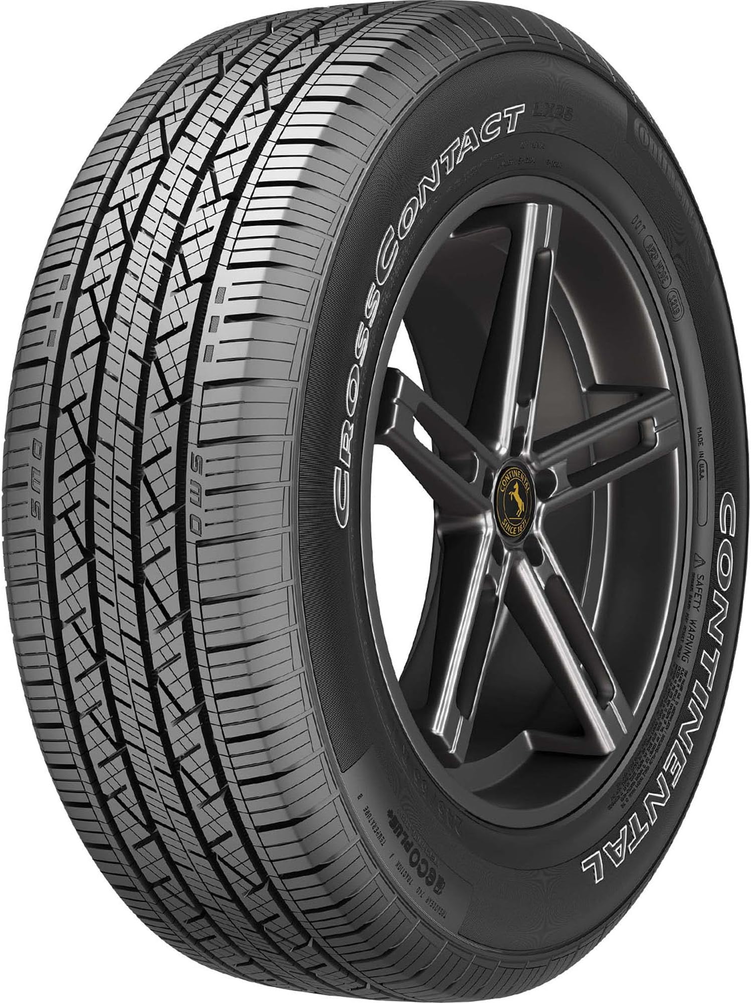 Amazon.com: Continental CrossContact LX25 255/50R19XL 107H BSW : Automotive