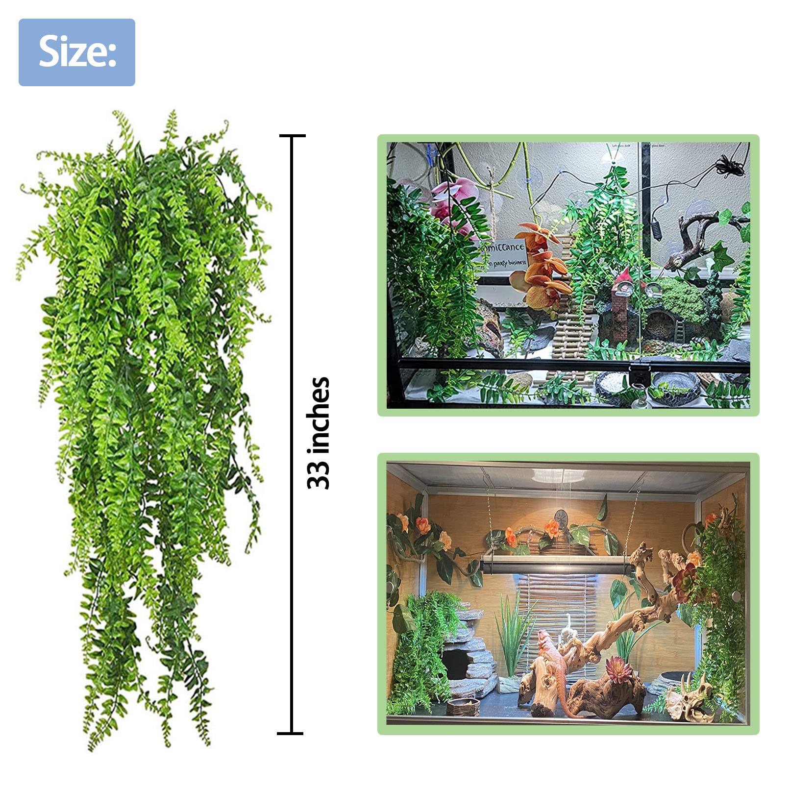 Snapklik.com : Kathson Reptile Tree Stump Decoration,Bearded Dragon ...