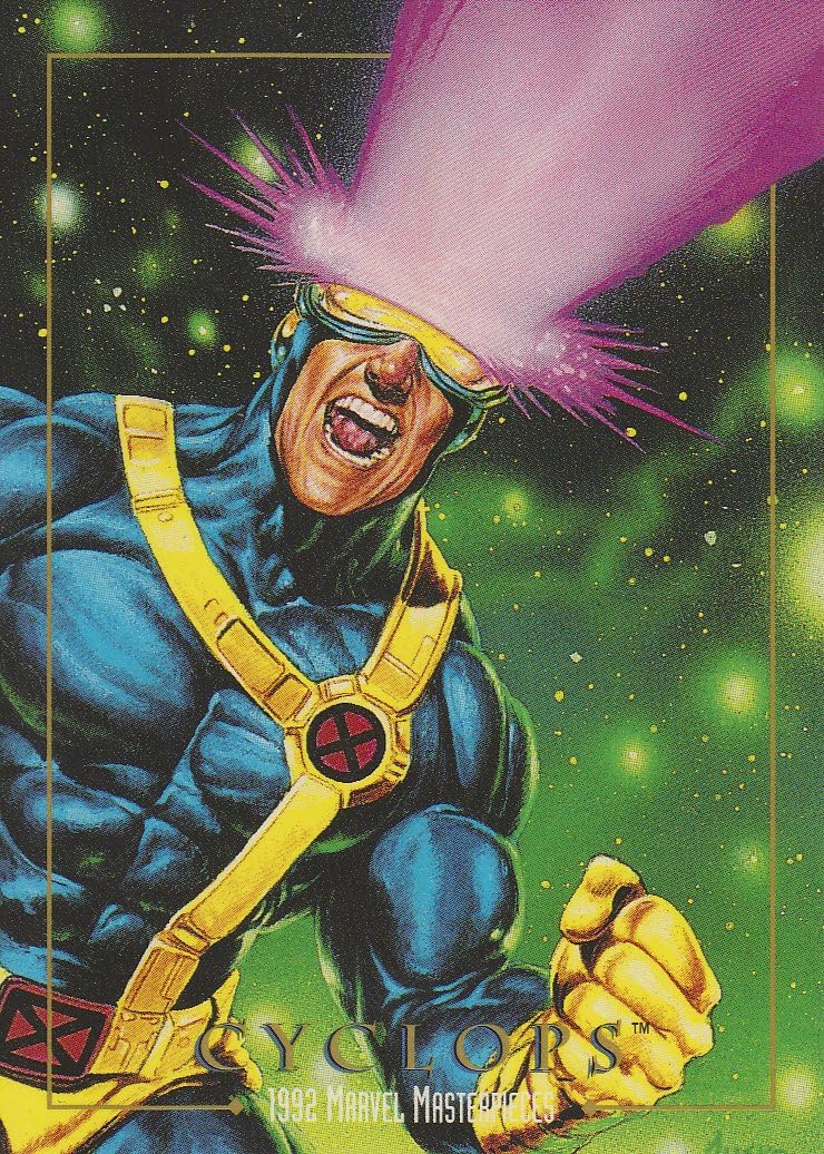 Amazon.com: Cyclops #13 (Marvel Masterpieces Series 1 Trading Card 1992 ...