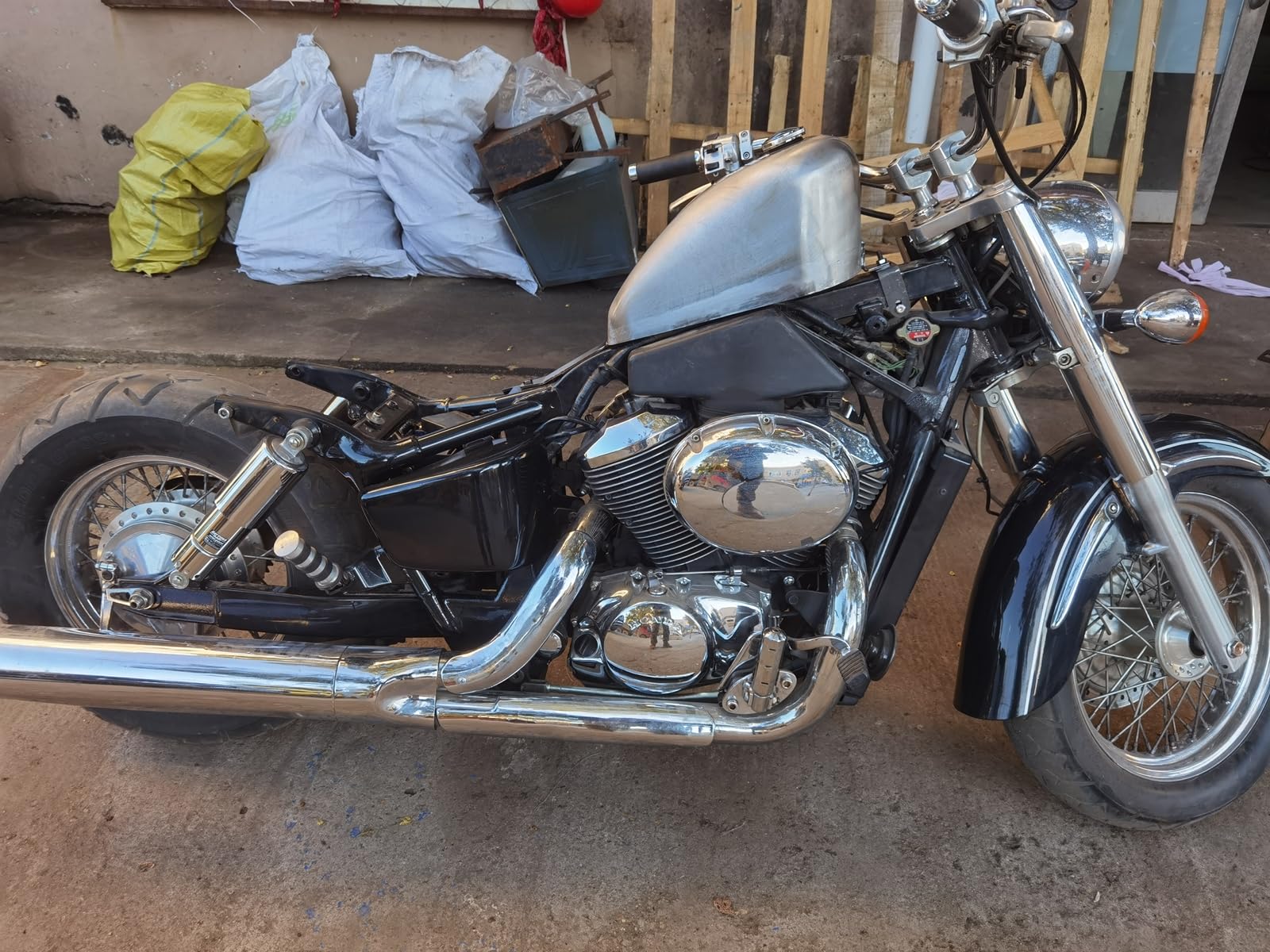 Custom Shadow 750 Gas Tank Custom Peanut Gas Tank For Honda Shadow