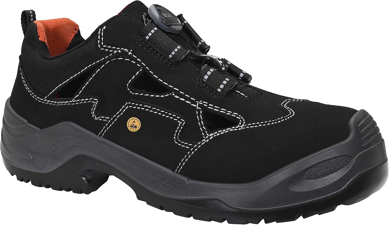 ELTEN Unisex Elten Sikkerhedssko S1p, mænd, sporty, letvægt, sort ...