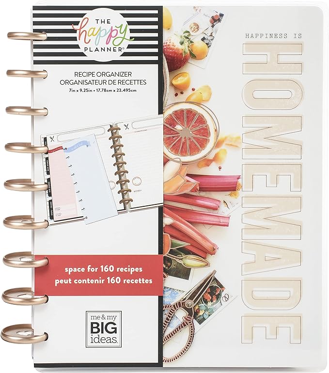 Amazon.com: Happiness is Homeade - Happy Planner Recipe Keeper Medium ...