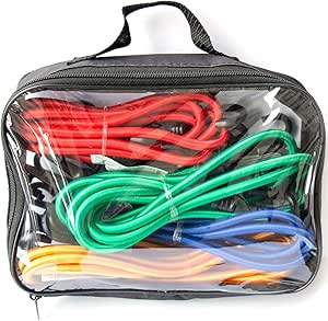 Bungee Cord Assortment - Premium 16 Piece Set with Plastic Coated Metal ...
