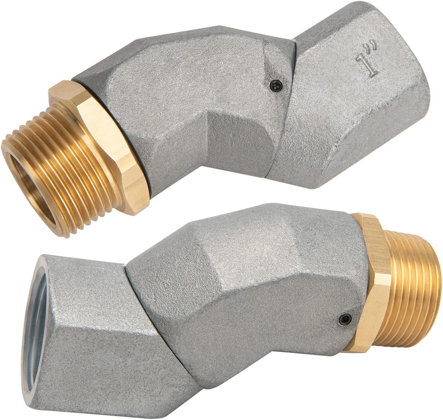 Amazon.com: 1" Fuel Hose Swivel, Fuel Transfer Hose Swivel 360 Rotating ...