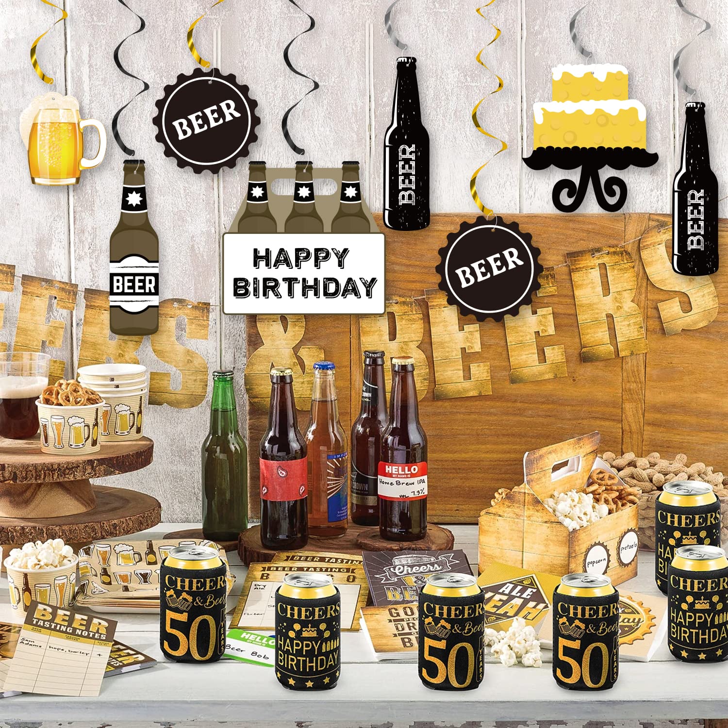 Beer Party Decorations A Retro Beer B Que Birthday Party Anders Ruff