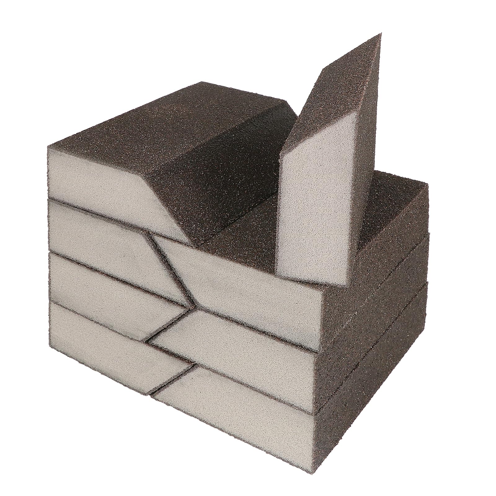 Amazon.com: 60 Grit Angled Sanding Blocks, Jamiikury Coarse Sponge Sand ...