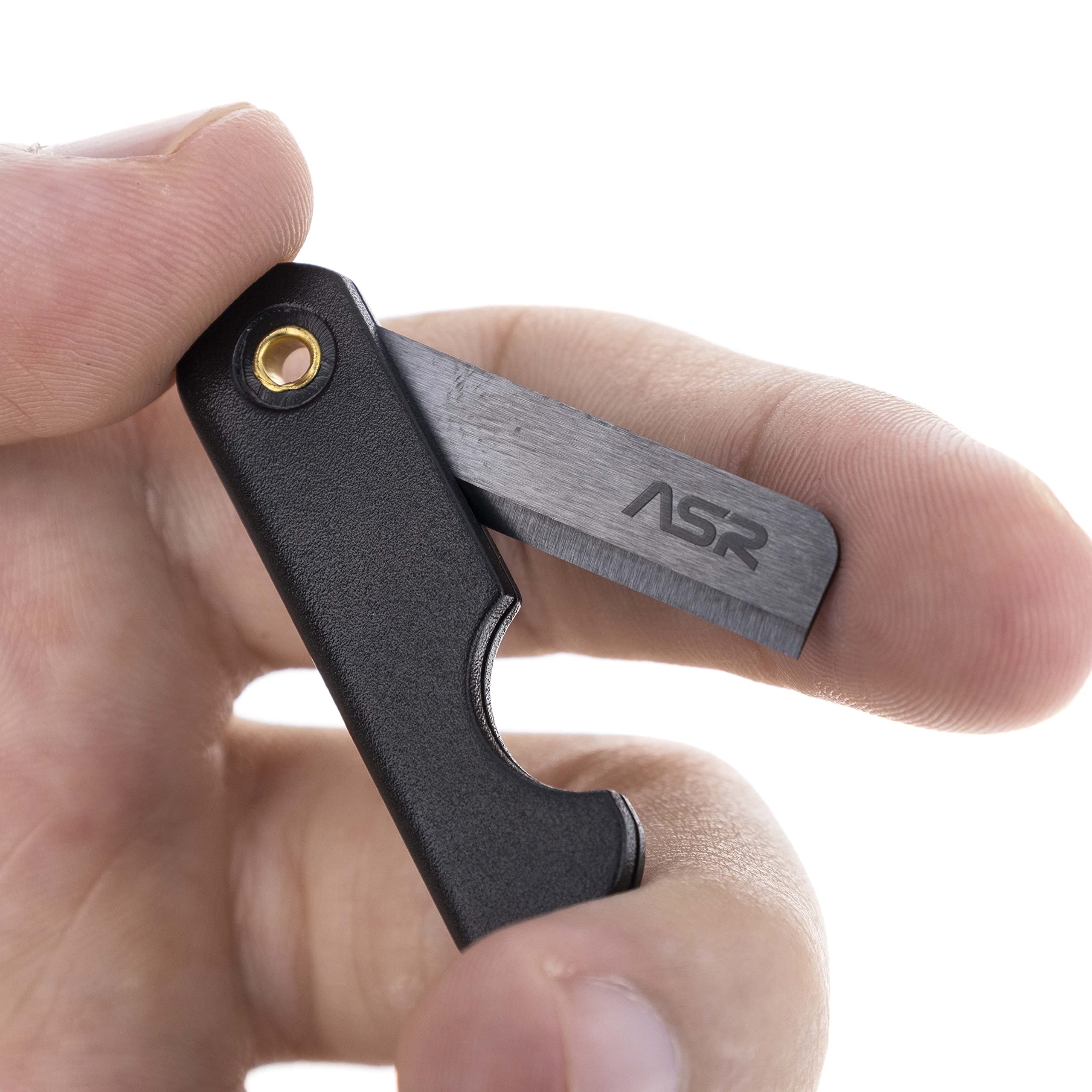 ASR Tactical 2 Pack Folding Ceramic Razor Blade, Micro EDC Escape Knife ...