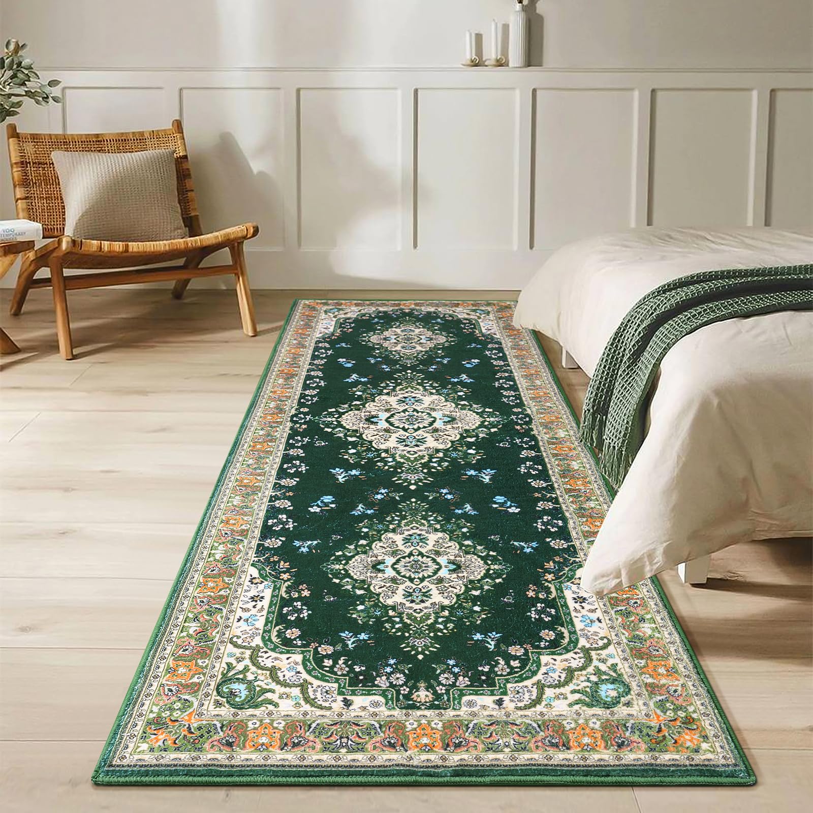 Amazon.com: HOMORE Vintage Runner Rug-2x6 Runner Rug for Bedroom Non ...