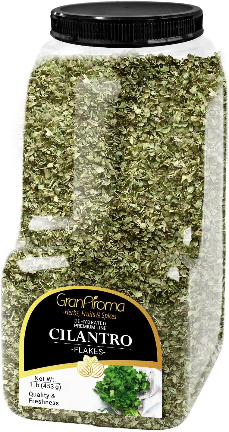 Amazon.com : GranAroma Cilantro Flakes, 1 lb, Aromatic Spice, Salsas ...