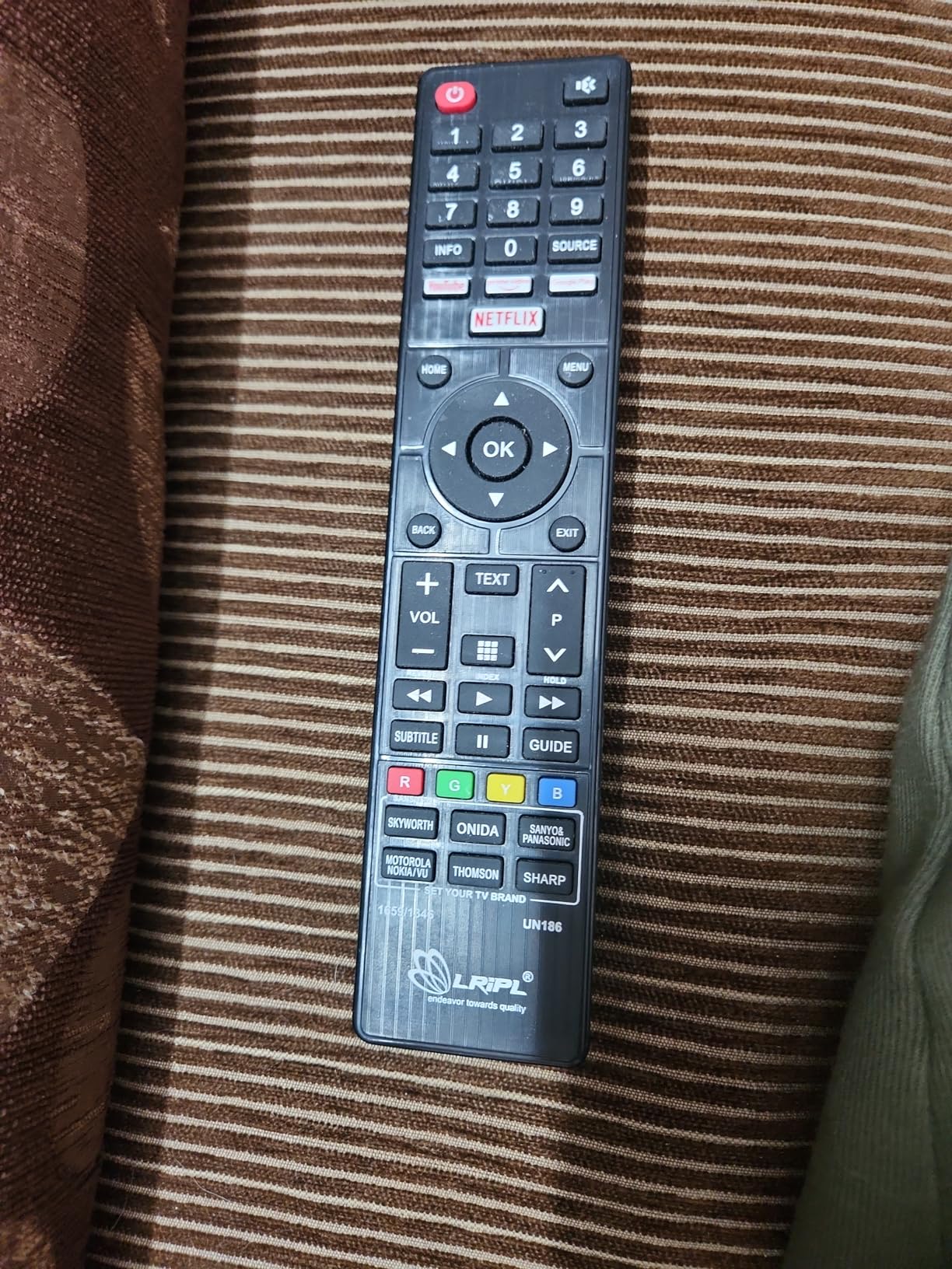 LRIPL 10IN1 Universal Remote for Motorola/SANSUI/Nokia/Onida/VU/Thomson ...