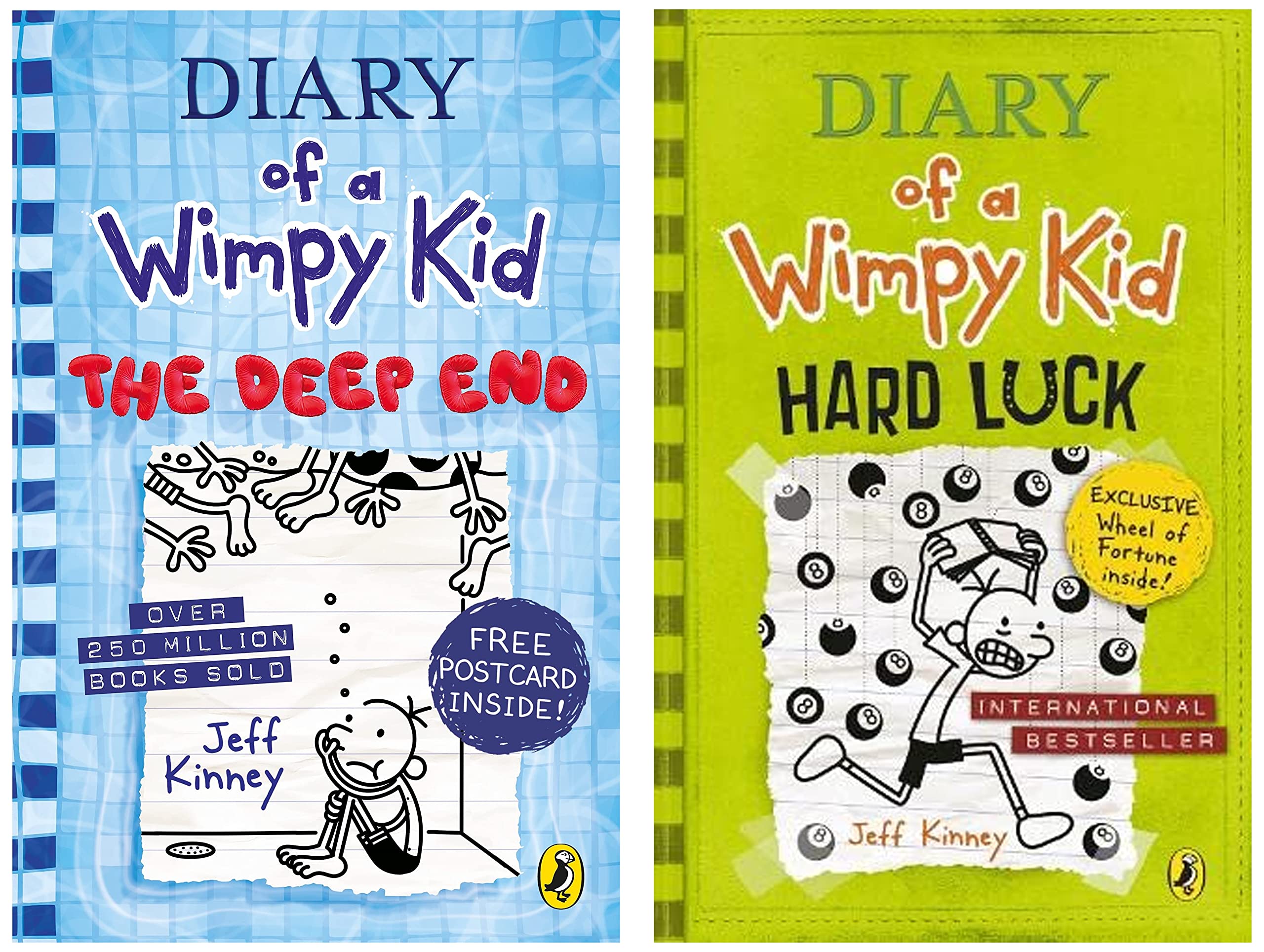 Buy Diary of a Wimpy Kid: The Deep End (Book 15) & Diary of a Wimpy Kid ...