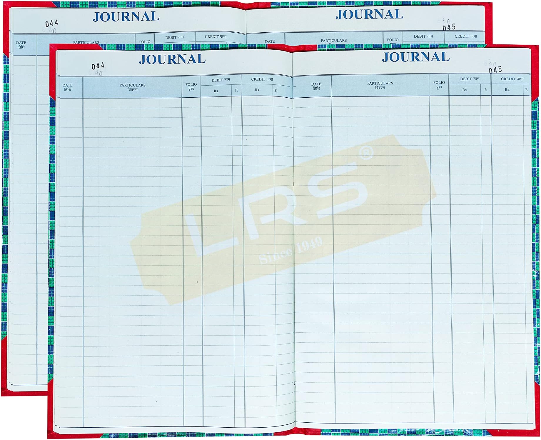LRS Journal Register Size - 32 x 20 cm - Hard Bound - 70 GSM Ledger ...