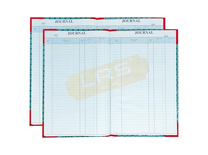 LRS Journal Register Size - 32 x 20 cm - Hard Bound - 70 GSM Ledger ...