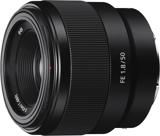 Sony SEL50F18F E Mount Full Frame 50 mm F1.8 Prime Lens: Amazon.co.uk ...