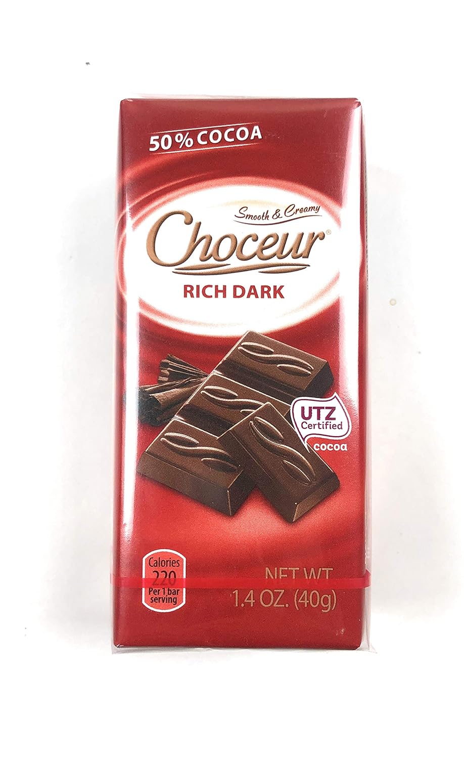 Amazon.com: Choceur Chocolate Pack of 5 (Rich Dark (50% Cocoa ...