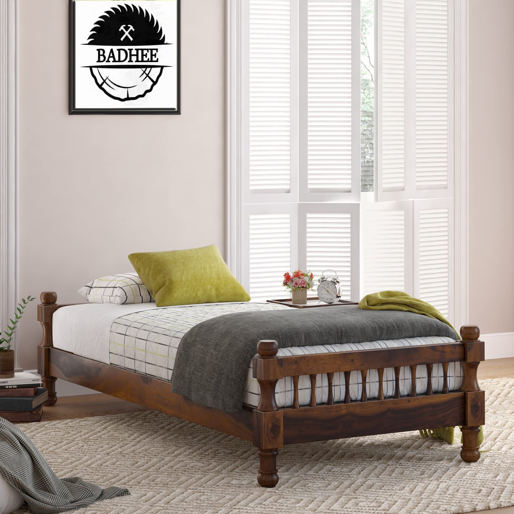 Sheesham Wood Bed