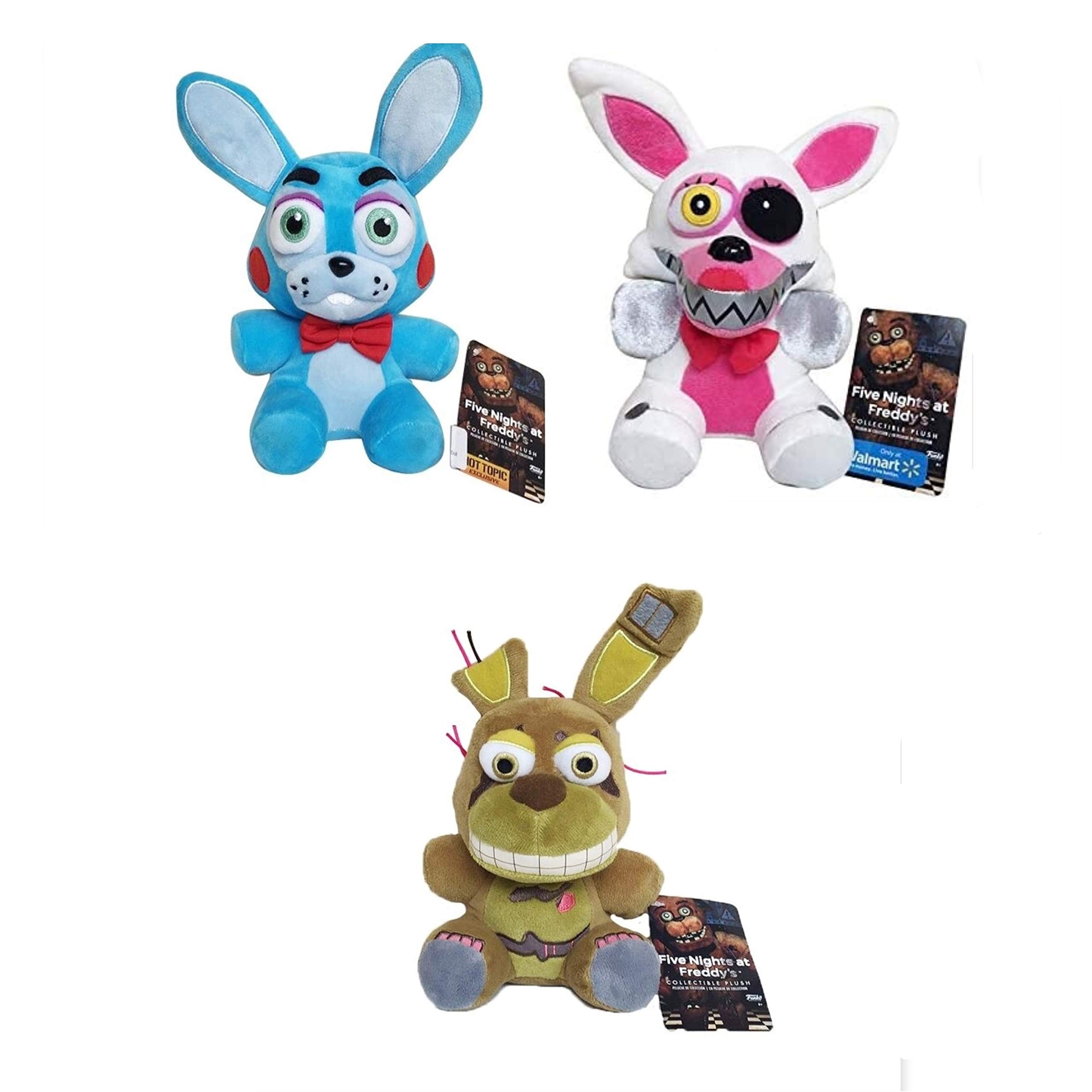3pcs 7 Fnaf Plushies Set Five Nights At Freddys Nightmare | Desertcart ...