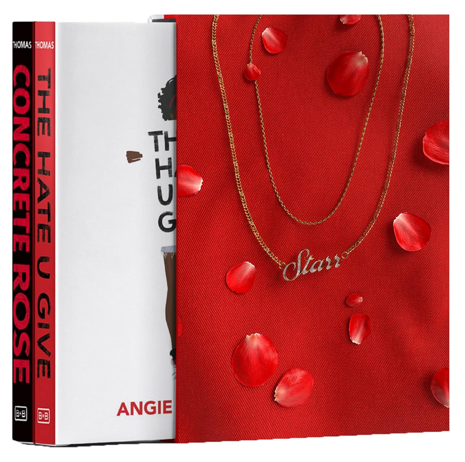 Angie Thomas: The Hate U Give & Concrete Rose 2-Book Box Set : Thomas ...