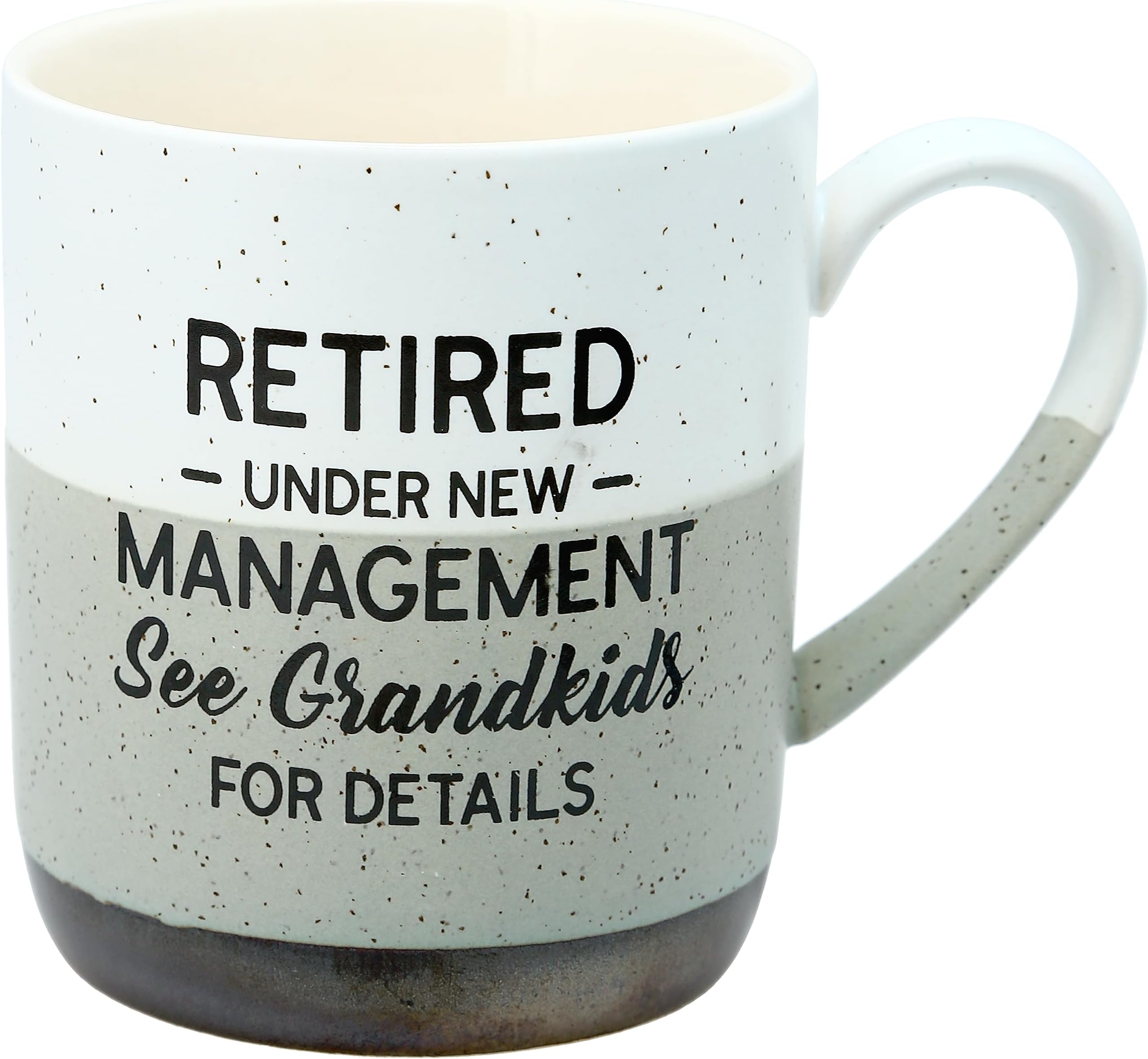 Amazon.com: Fatbaby Funny Retirement Mug, Retired Under New Management ...
