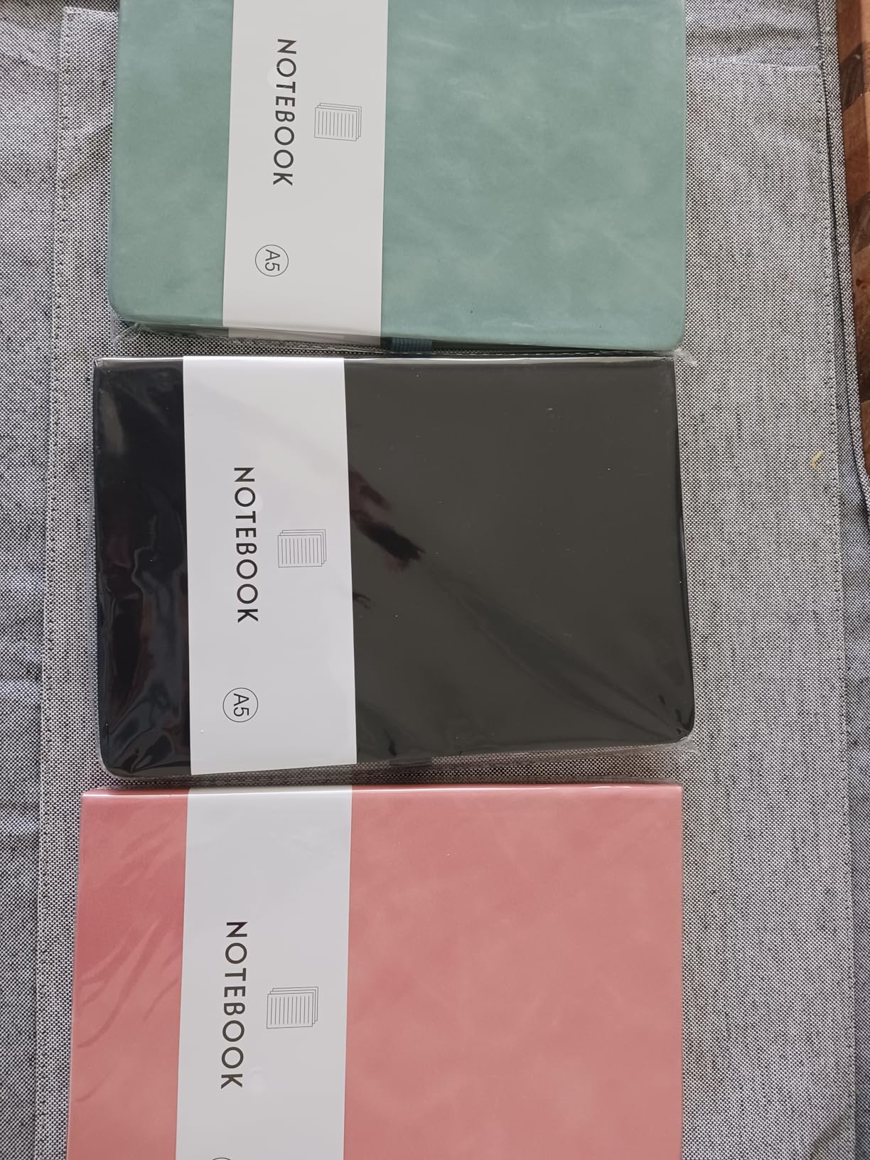 3 Pack Lined Journal Notebooks for Women & Men,200 Pages A5 Thick ...