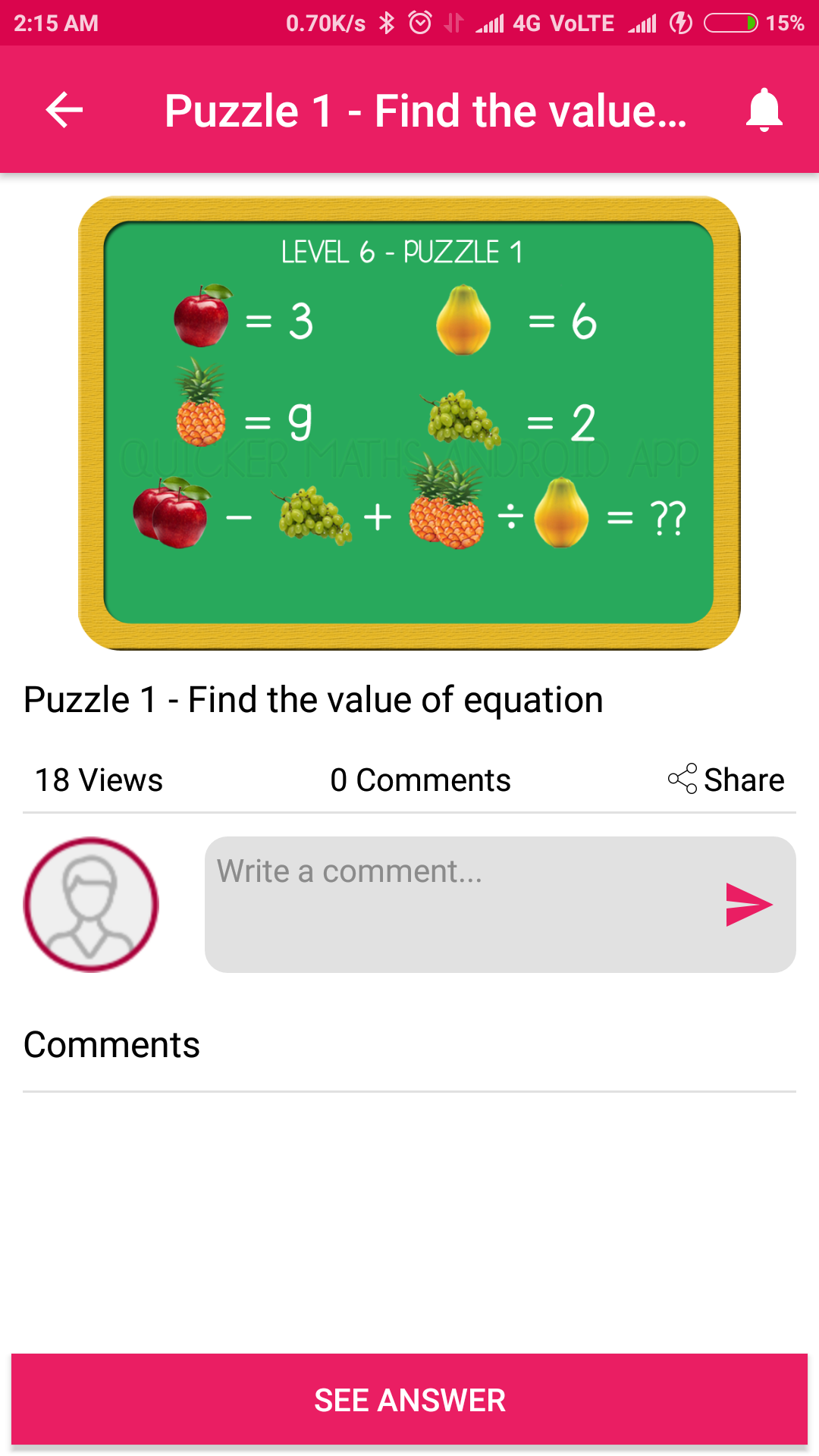 Quicker Maths - Tricks, Puzzles, Quizzes & Books - App on Amazon Appstore