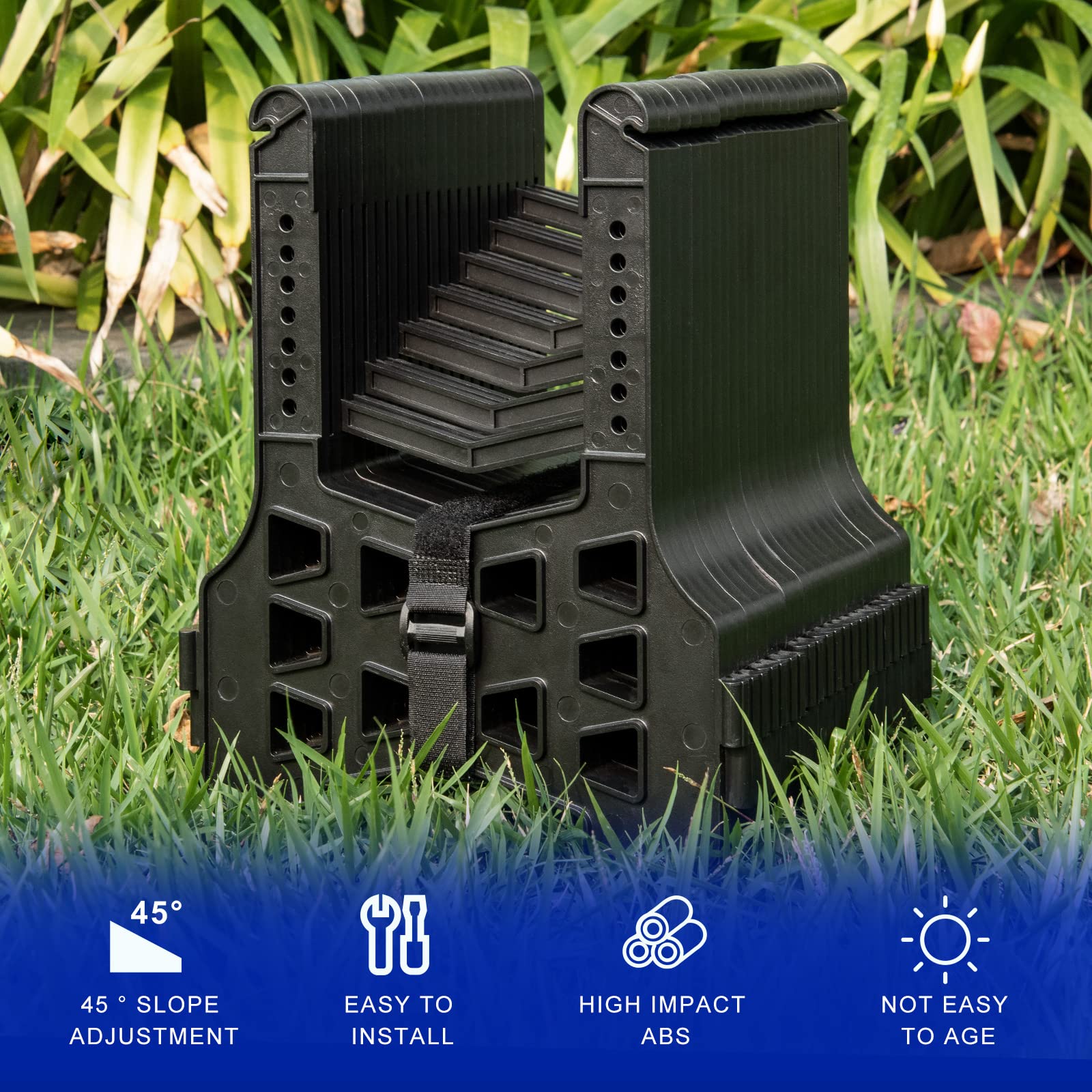 Snapklik.com : RISTOW RV Sewer Hose Support 10 Feet, Height-Adjustable ...