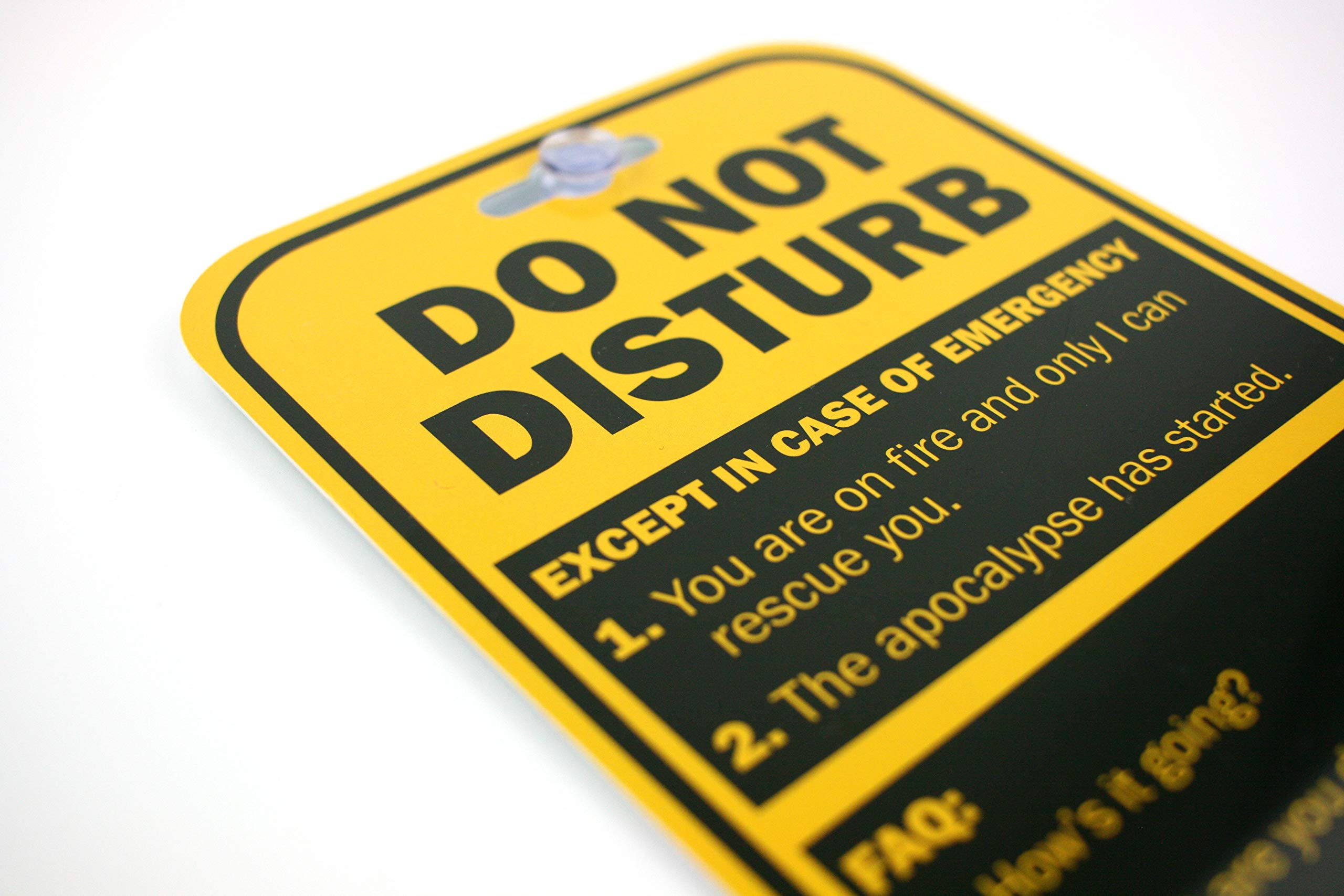 Do Not Disturb Privacy Double Sided Sign For The Office | Desertcart ...