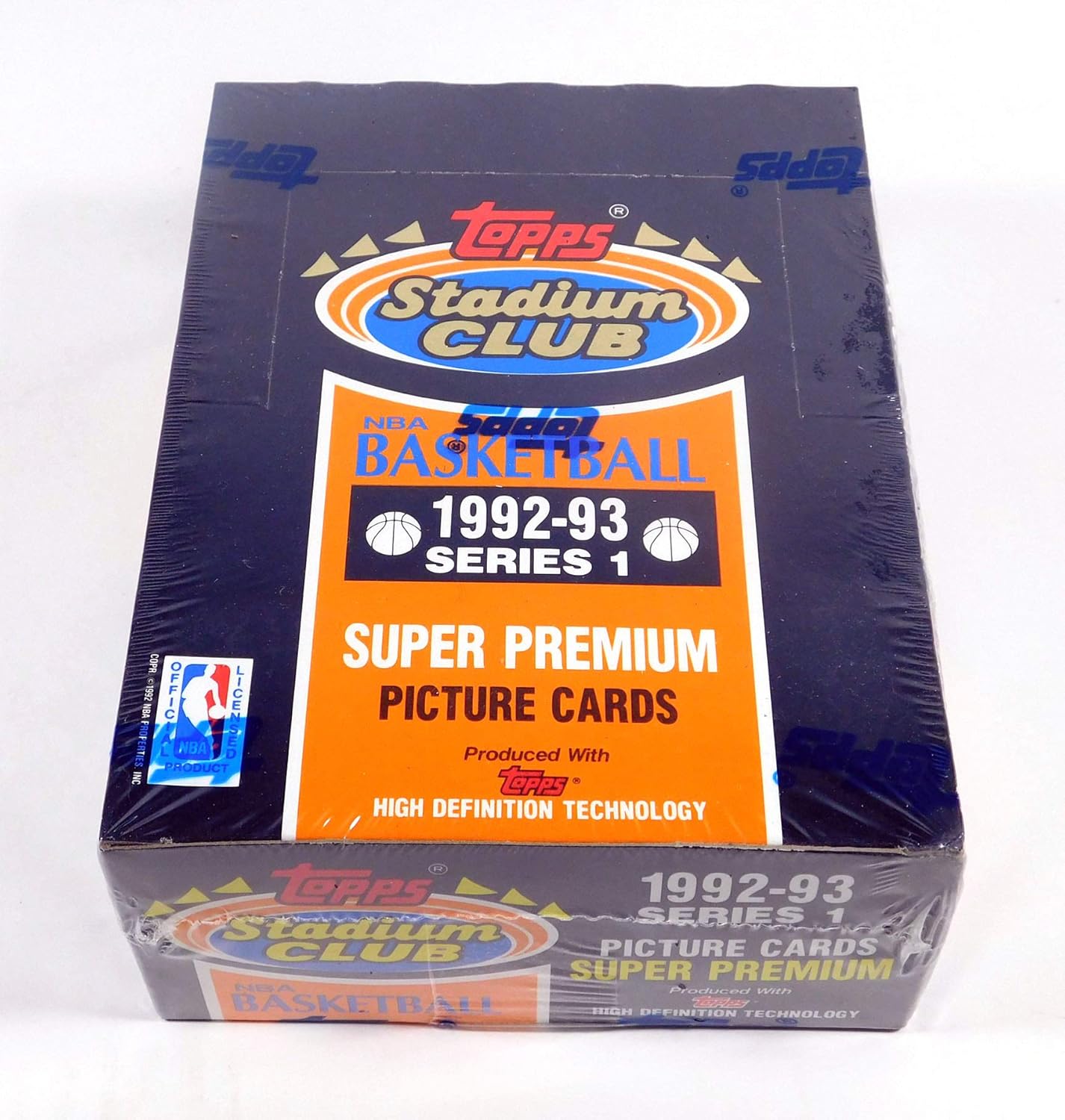 Amazon.com: 1992-93 Topps Stadium Club Series 1 Basketball Box Sealed ...
